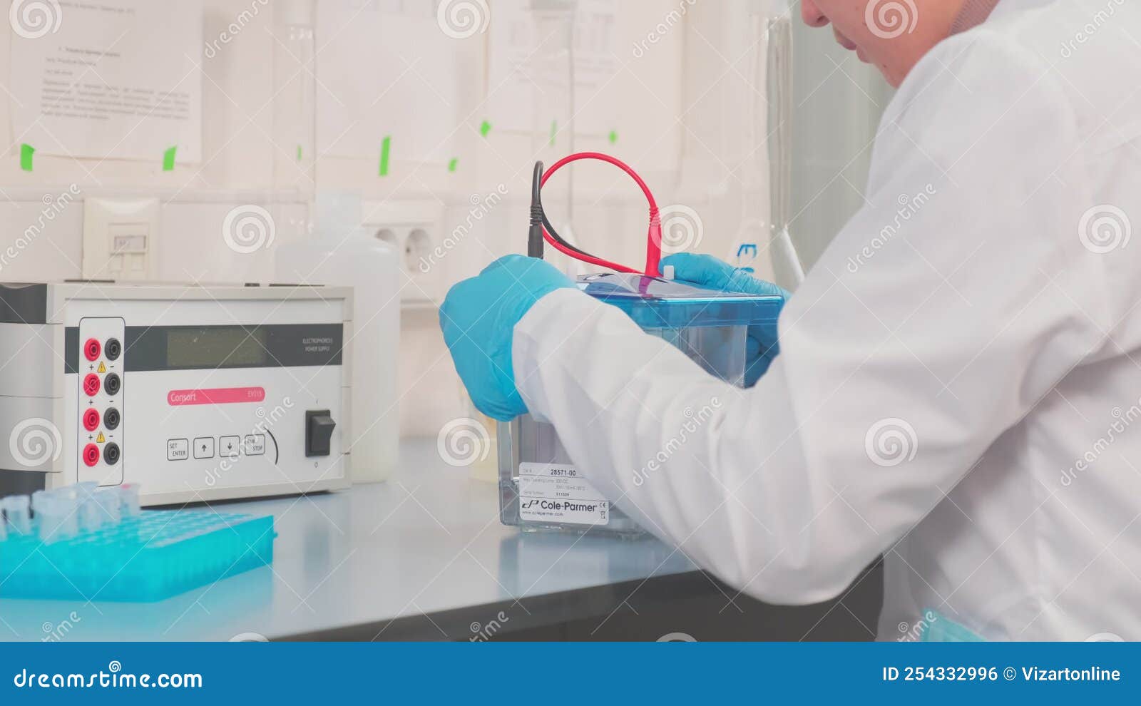 Work on Samples of Substances is Carried Out in the Laboratory Stock ...