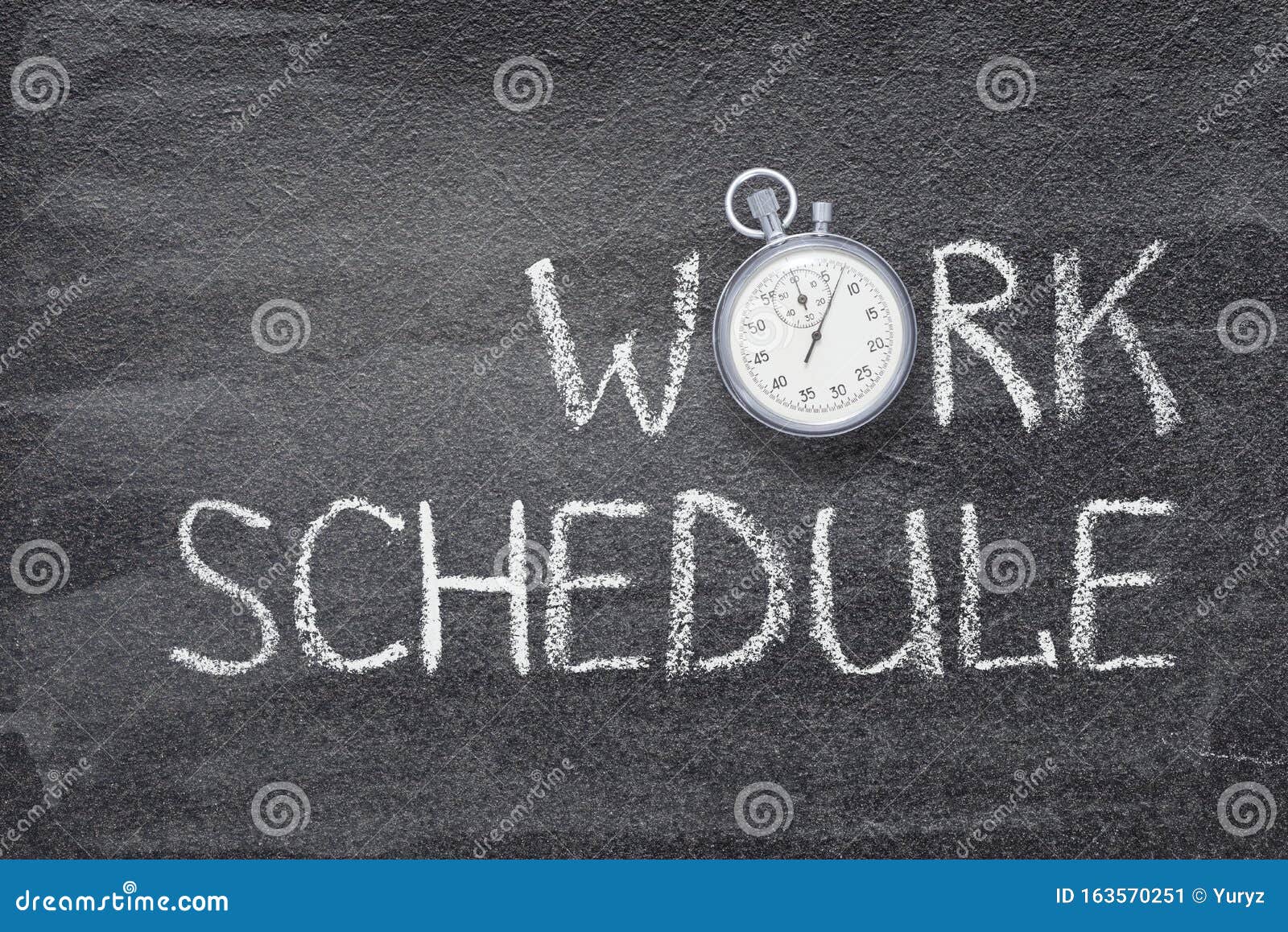 Work schedule watch stock image. Image of office, success - 163570251