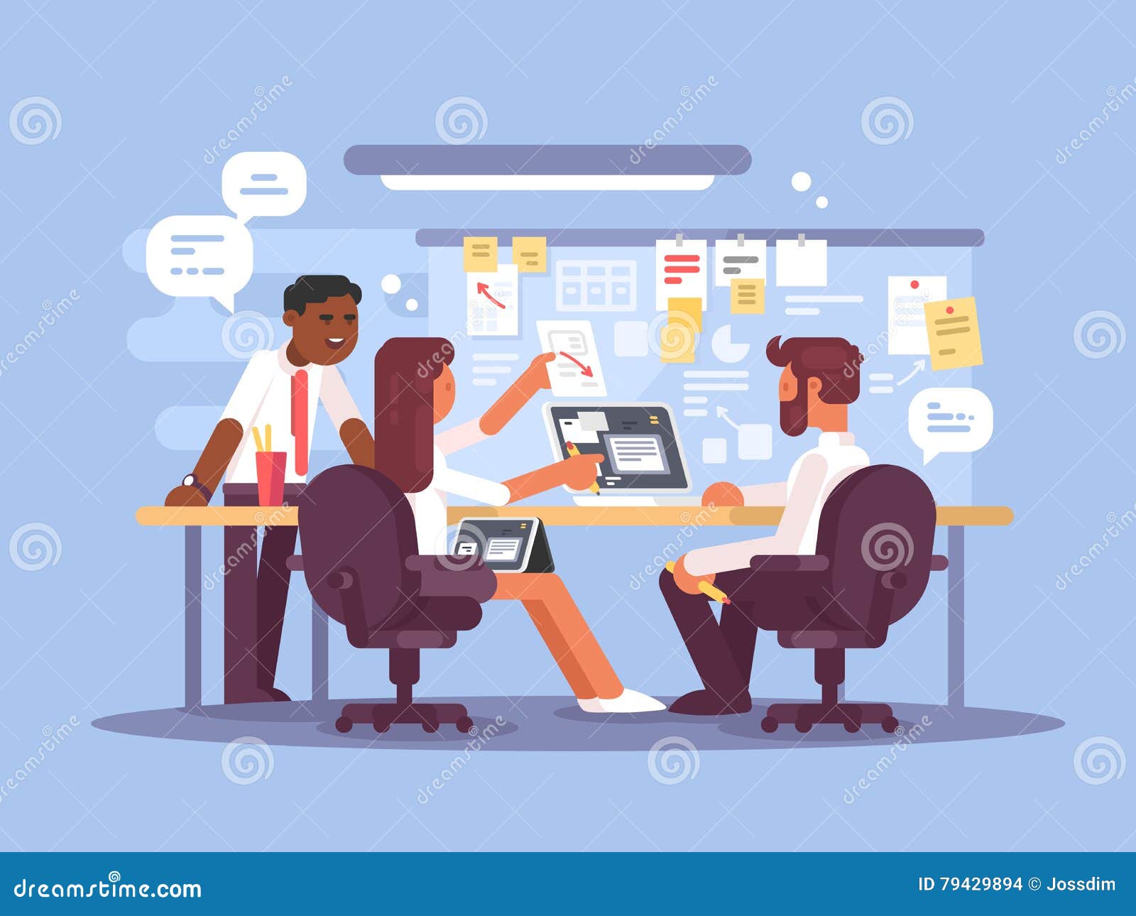 Work Schedule, Working Environment Stock Vector - Illustration of ... Work Schedule, Working Environment Stock Vector - Illustration of ...