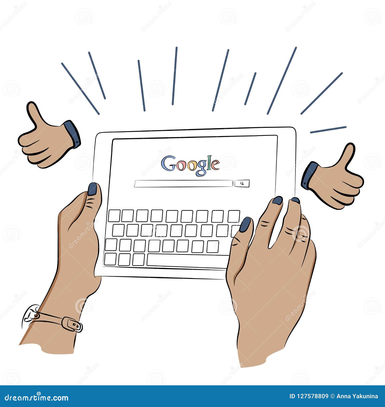 Google search illustration editorial stock image. Illustration of icon ...