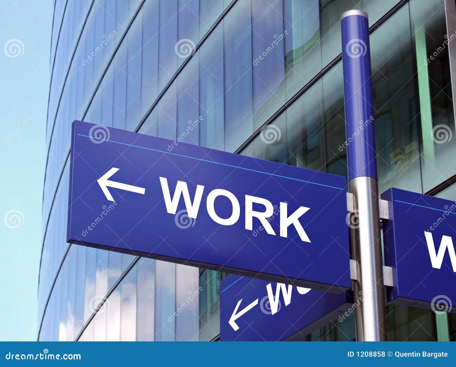 Work Sign stock photo. Image of sign, guide, guidance - 1208858