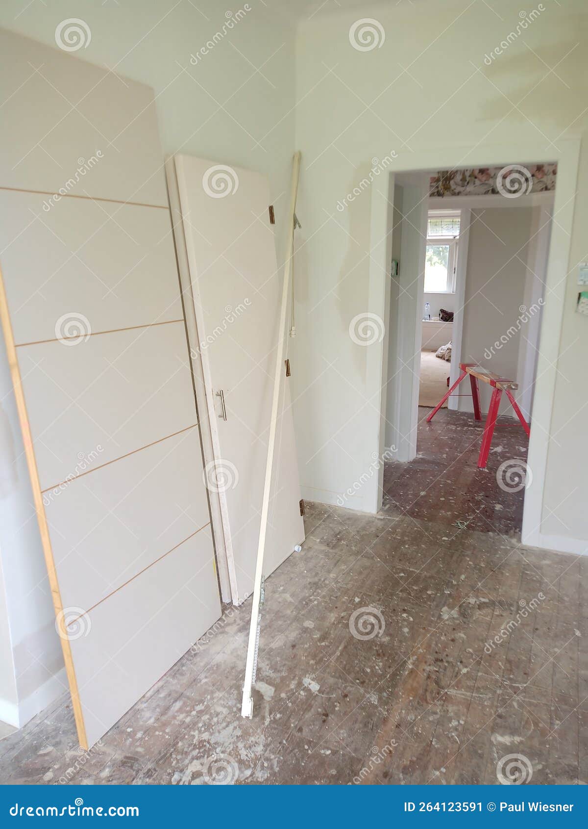 Work Site almost Finished Time To Clean Up Stuff Stock Image - Image of ...