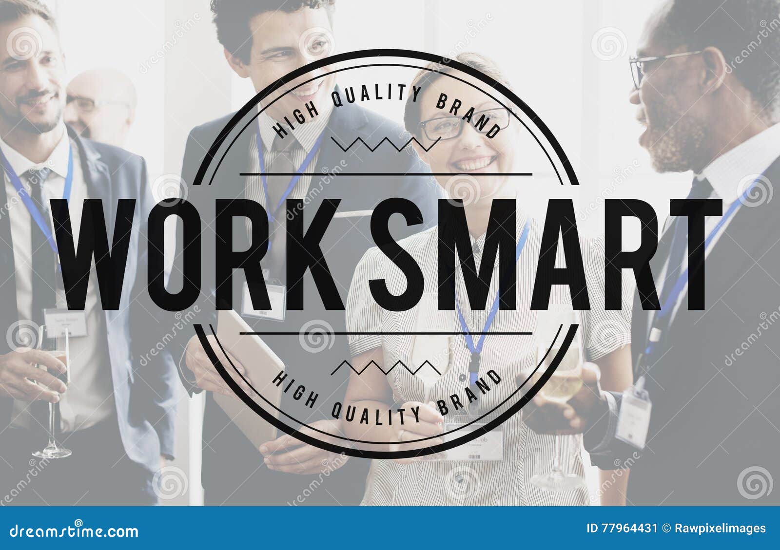 Work Smart Effective Planning Production Working Concept Stock Image ...