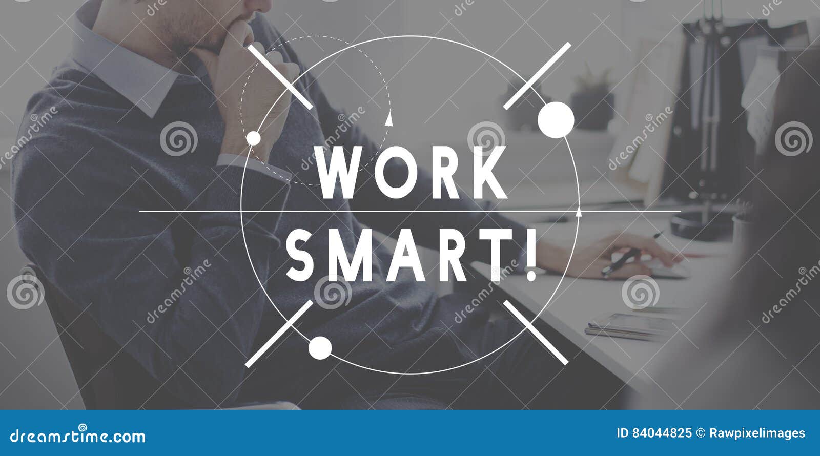 Work Smart Hard Management Productivity Concept Stock Image - Image of ...