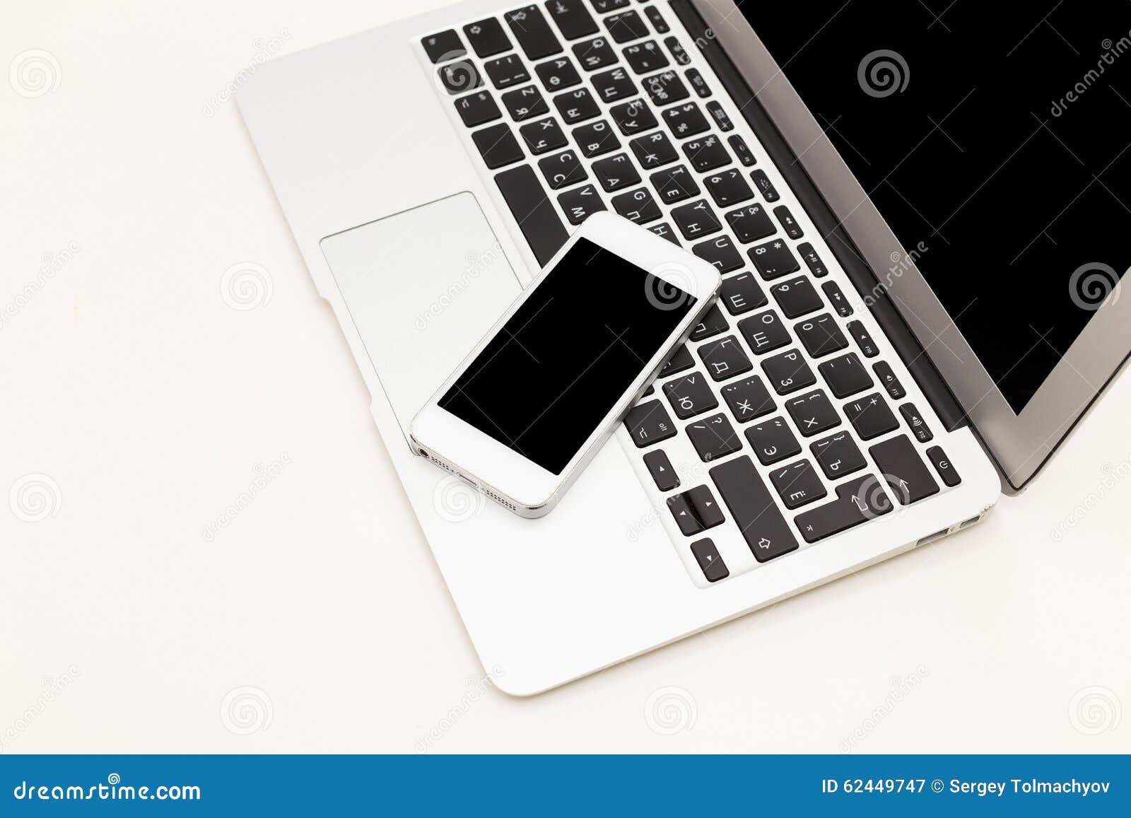Work space, laptop stock image. Image of space, book - 62449747