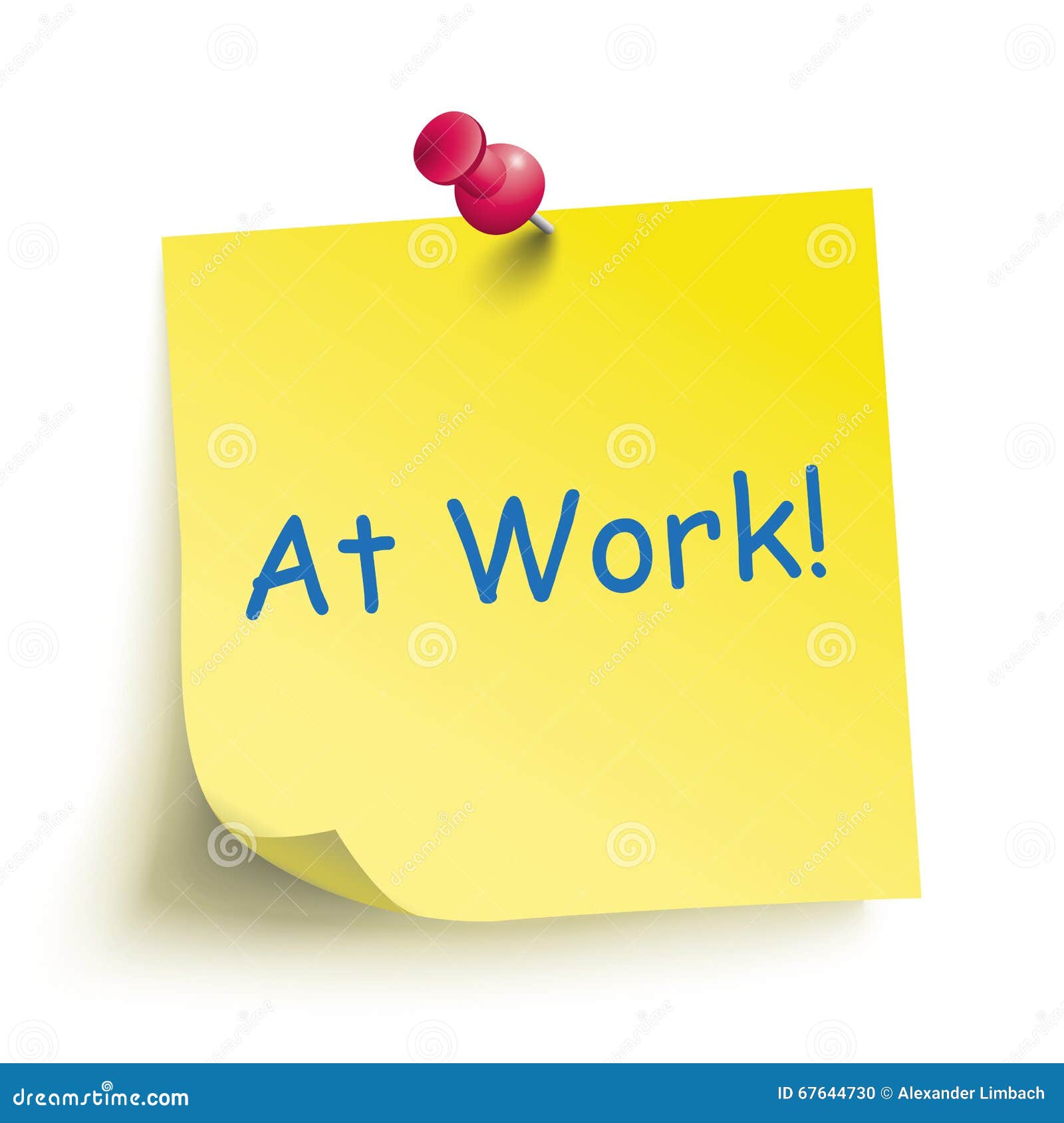 At Work Sticker stock vector. Illustration of drawing - 67644730