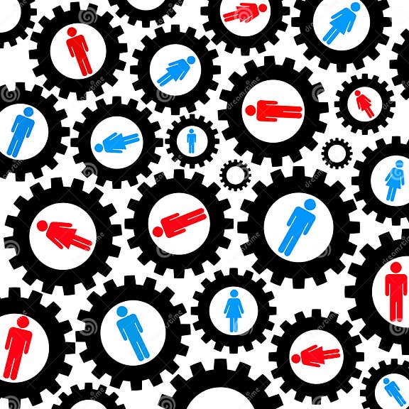 Work system stock illustration. Illustration of economy - 15789083