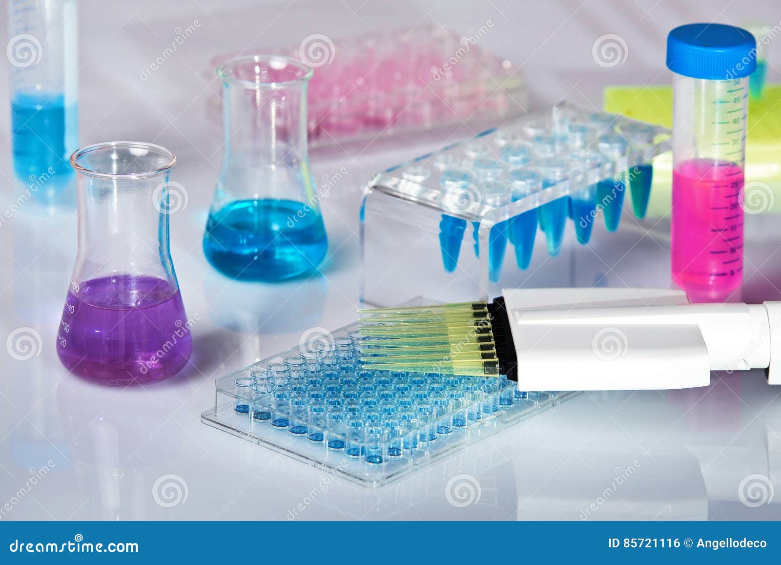 Work Table of a Scientific Laboratory Stock Photo - Image of instrument ...