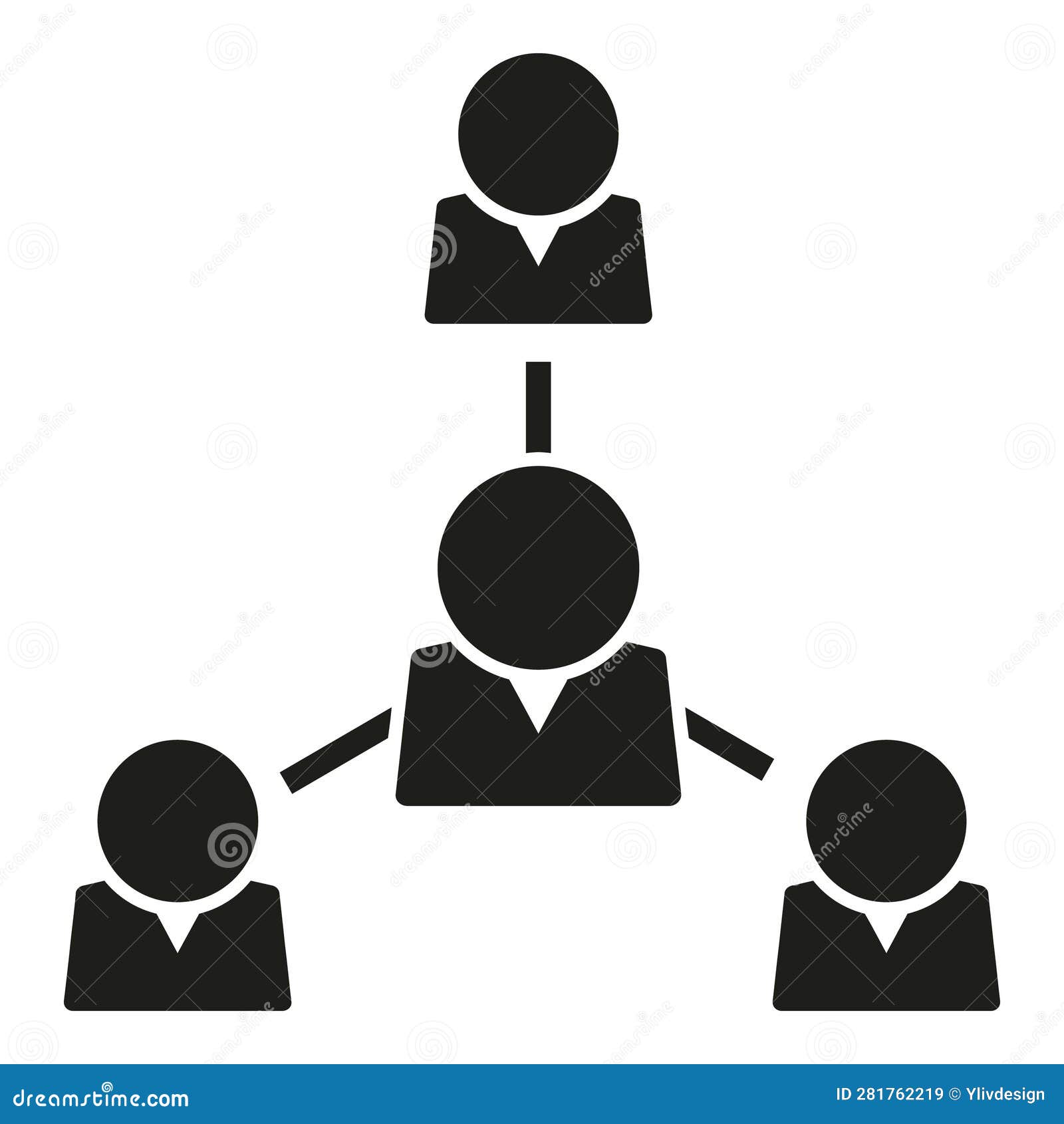 Work Team Icon Simple Vector. Human Manager Stock Vector - Illustration ...