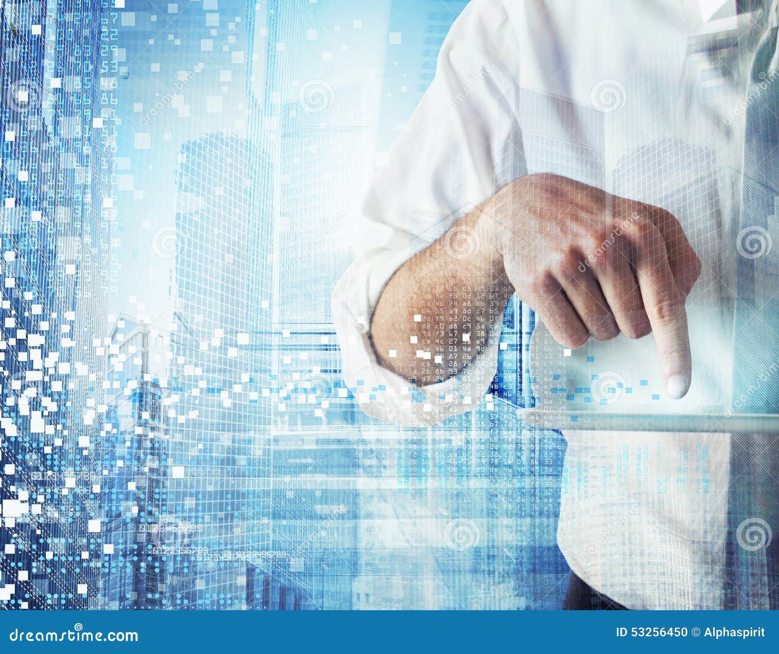 Work with technology stock photo. Image of projection - 53256450