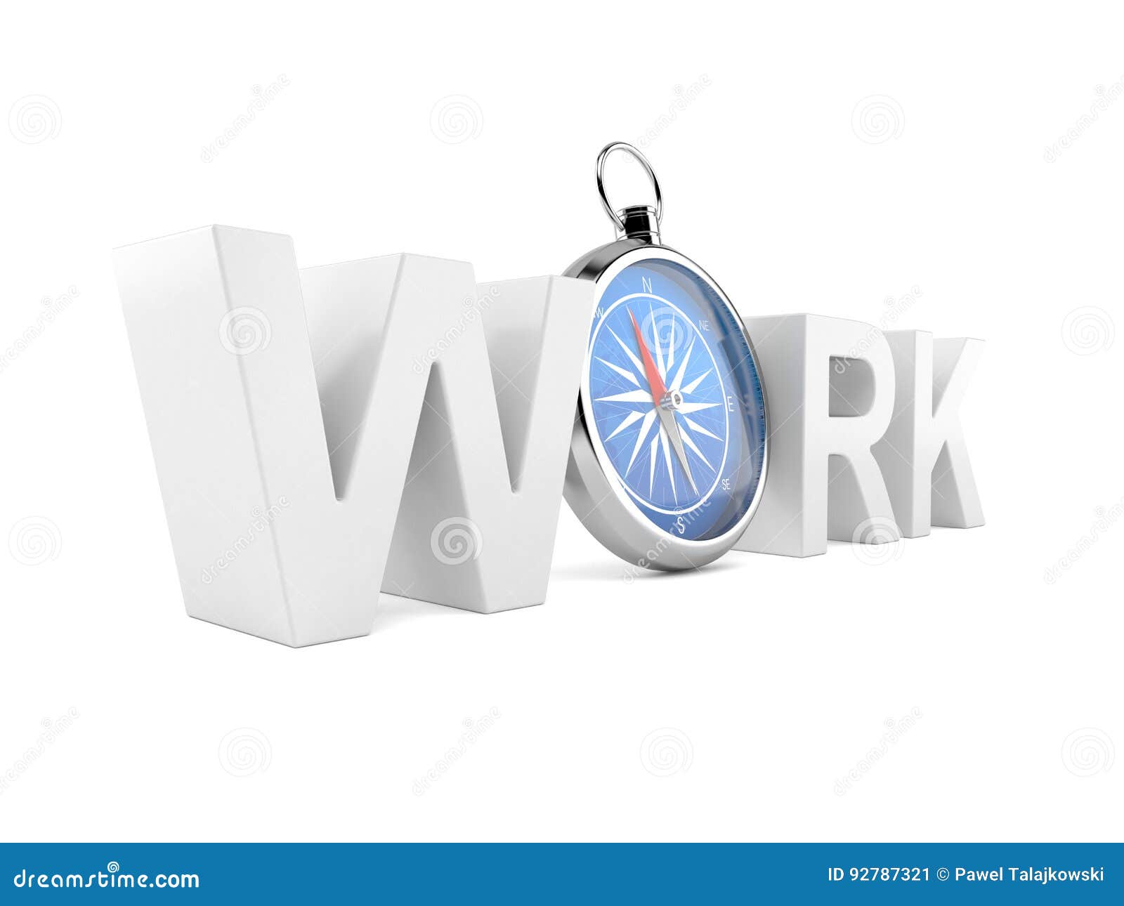 Work text with compass stock illustration. Illustration of measure ...