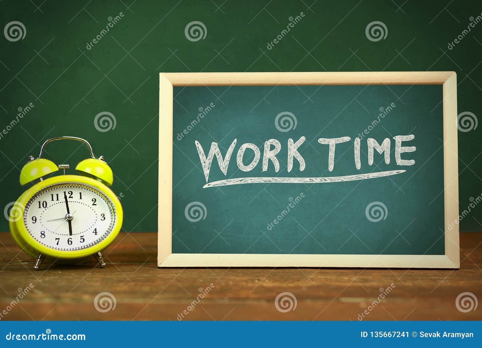 Work time stock image. Image of round, vintage, duty - 135667241