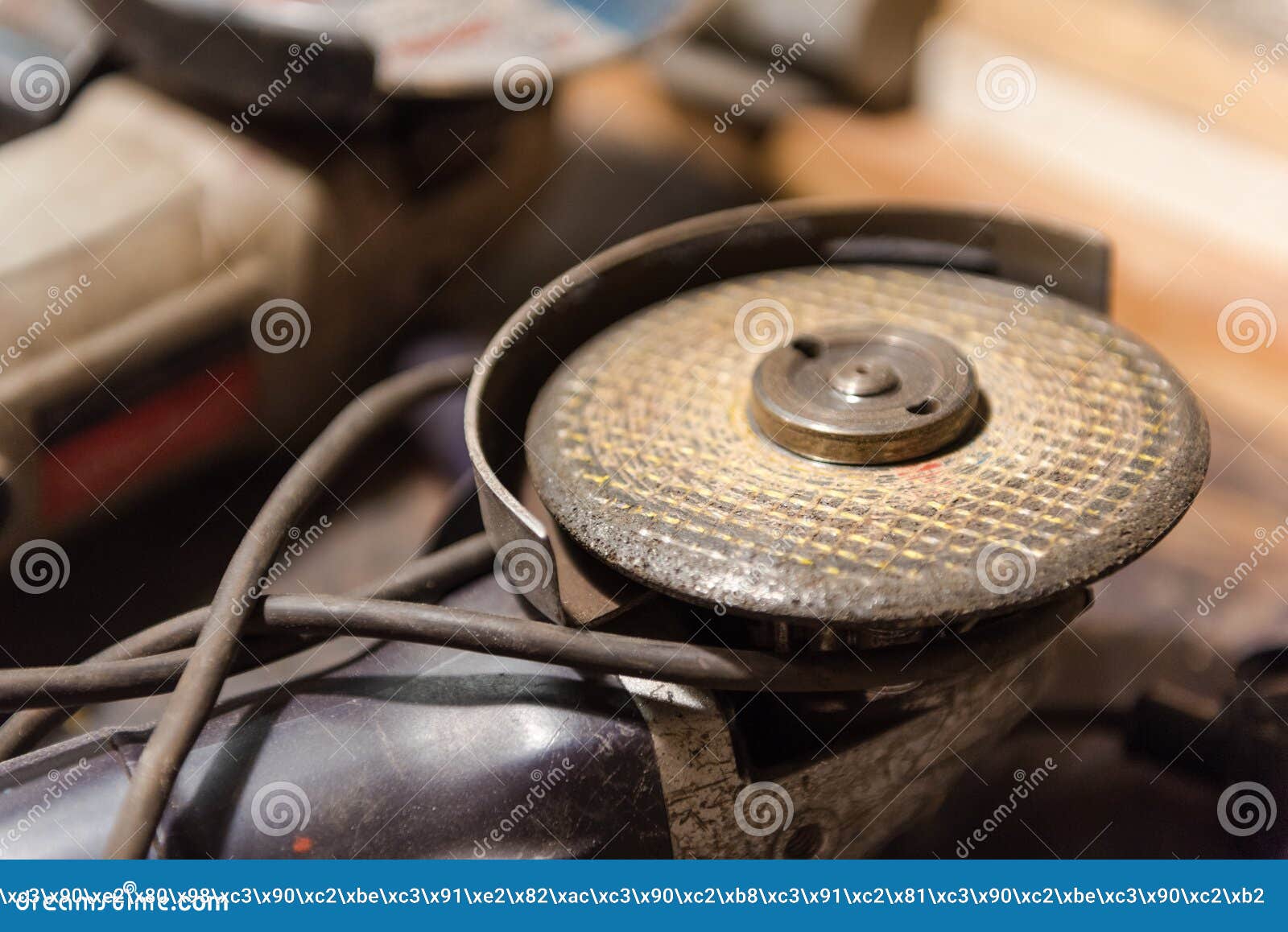 Work Tool Bulgarian. Tool in the Carpentry Workshop on the Shelf Stock ...