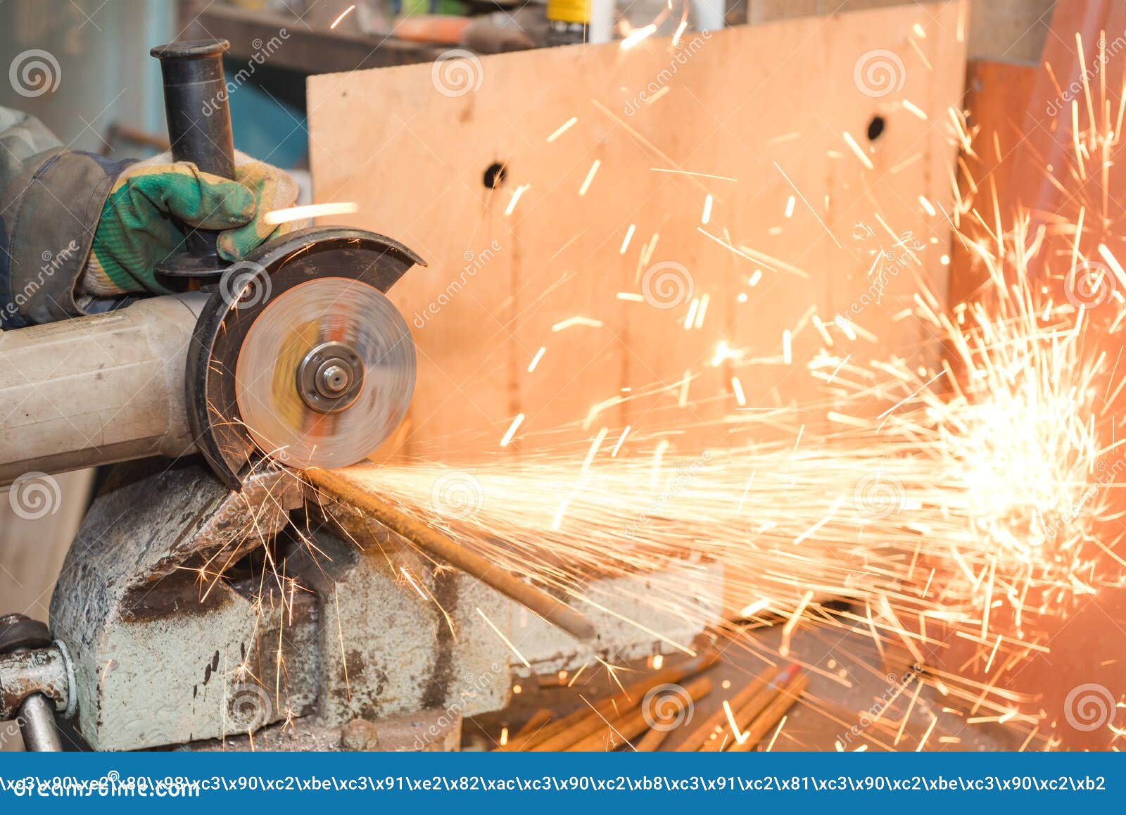 Work Tool Bulgarian. Tool in the Carpentry Workshop on the Shelf Stock ...