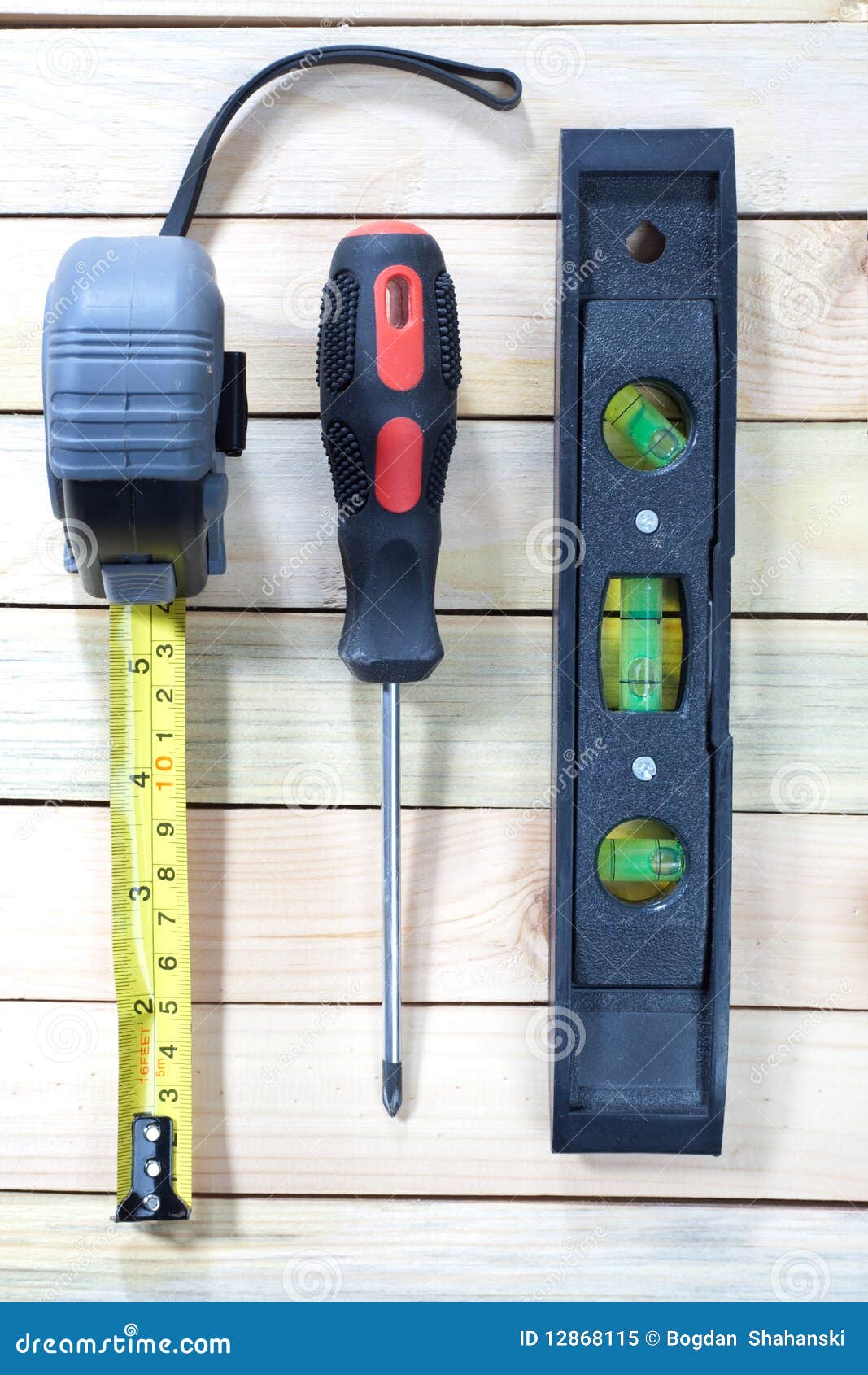 Work tools stock image. Image of level, constriction - 12868115