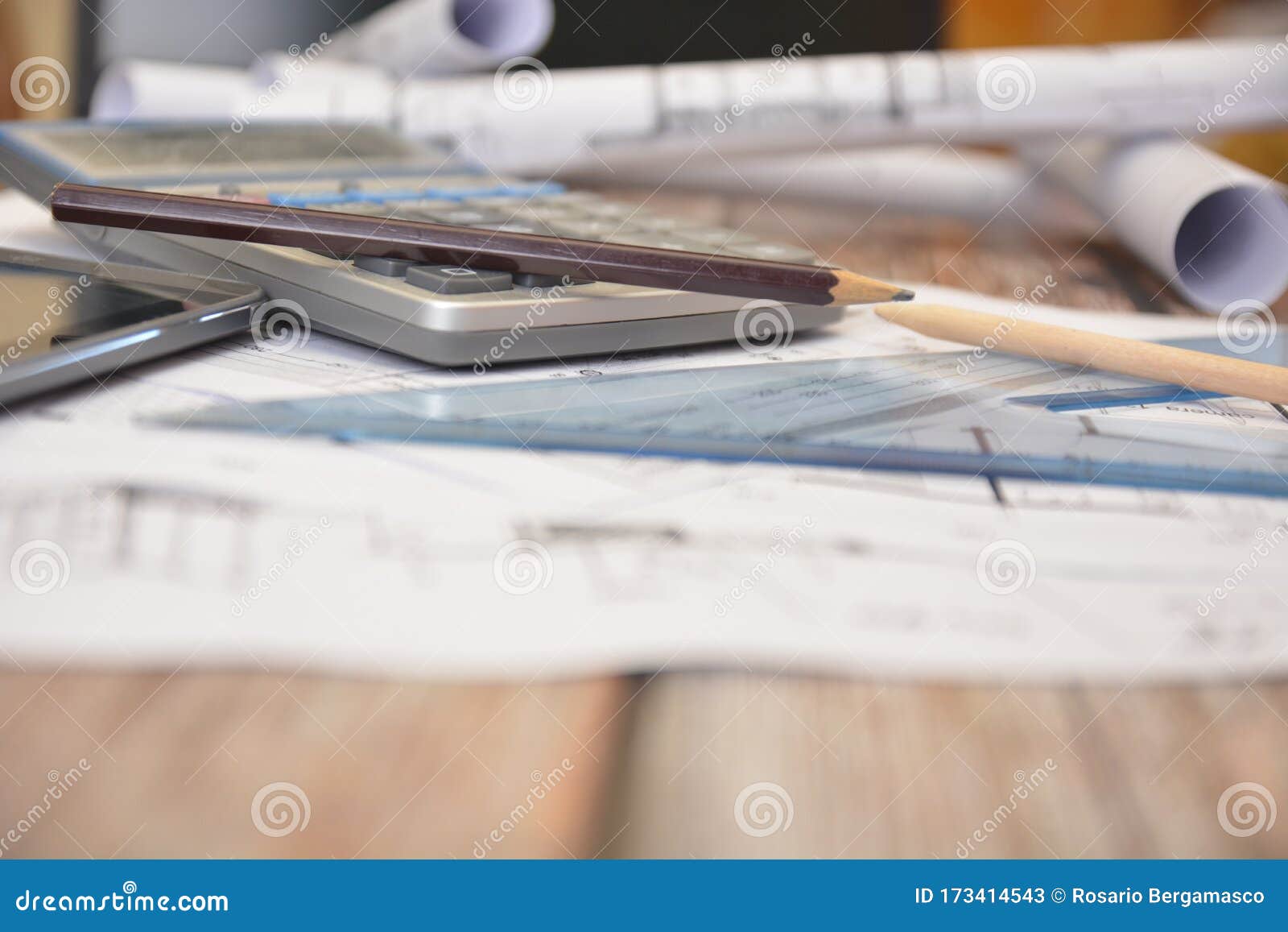 Work Tools for Architects Engineer on Project Design Costruction ...