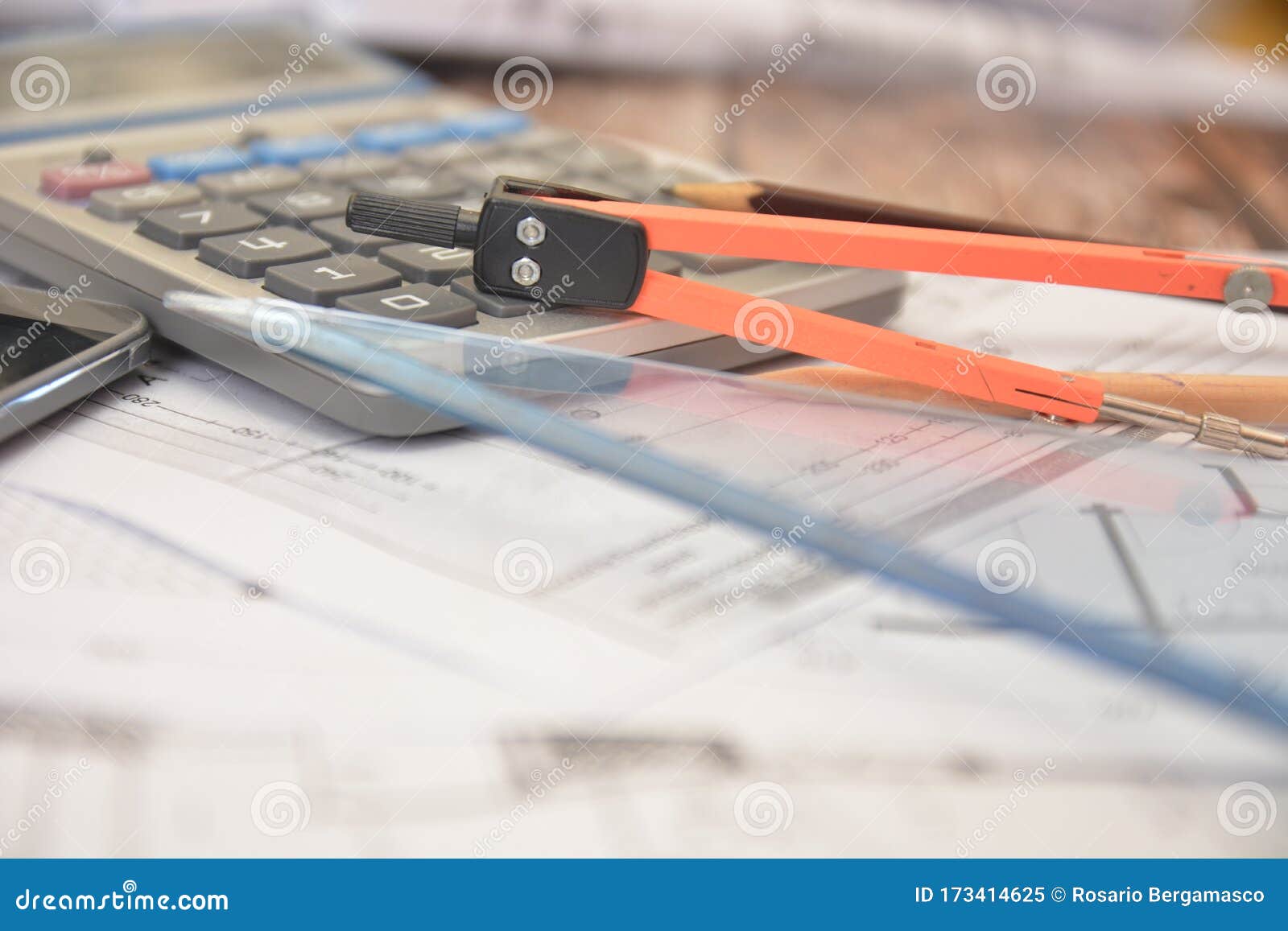 Work Tools for Architects Engineer on Project Design Costruction ...