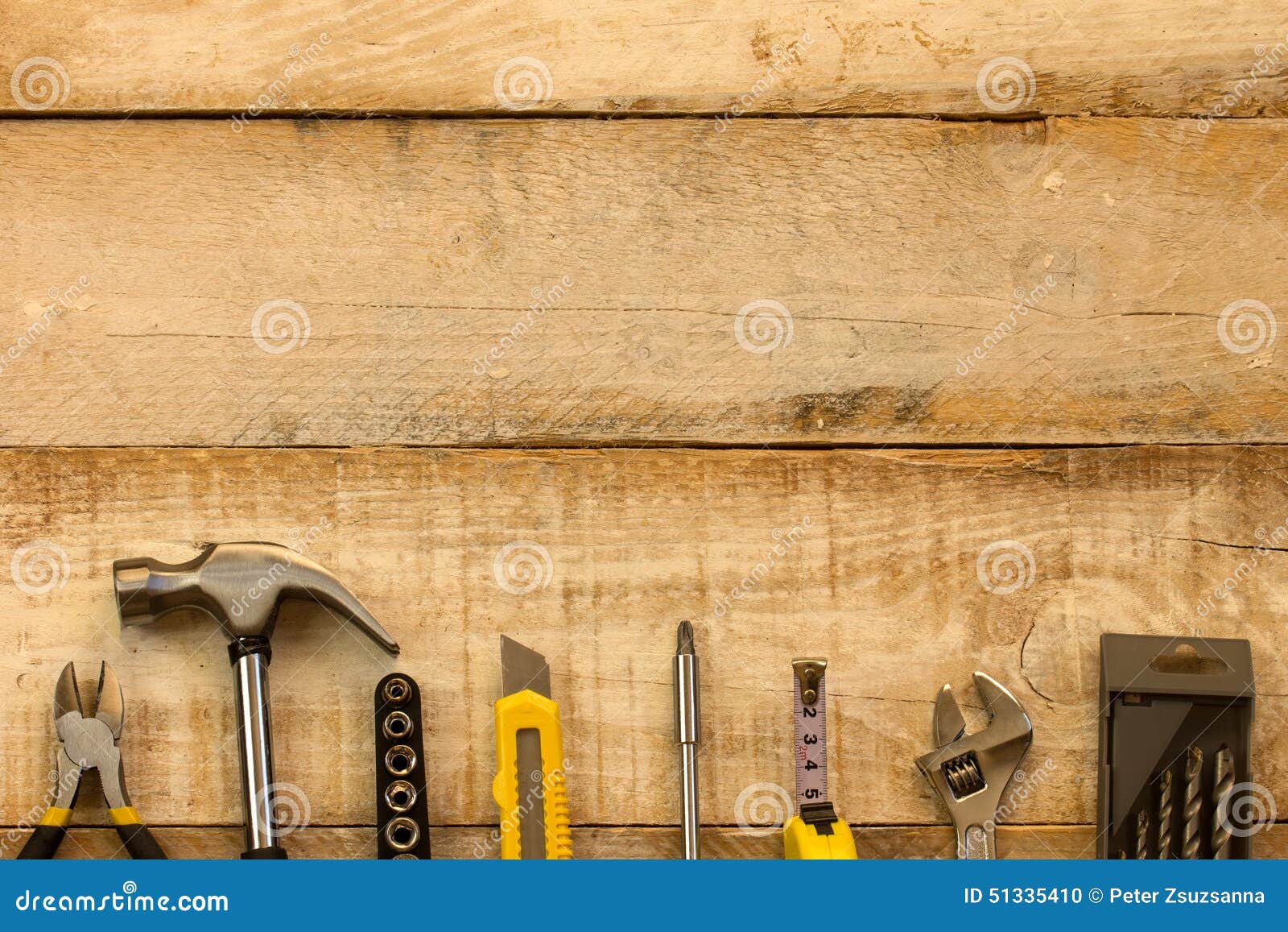 Work tools stock photo. Image of hand, assorted, drilling - 51335410
