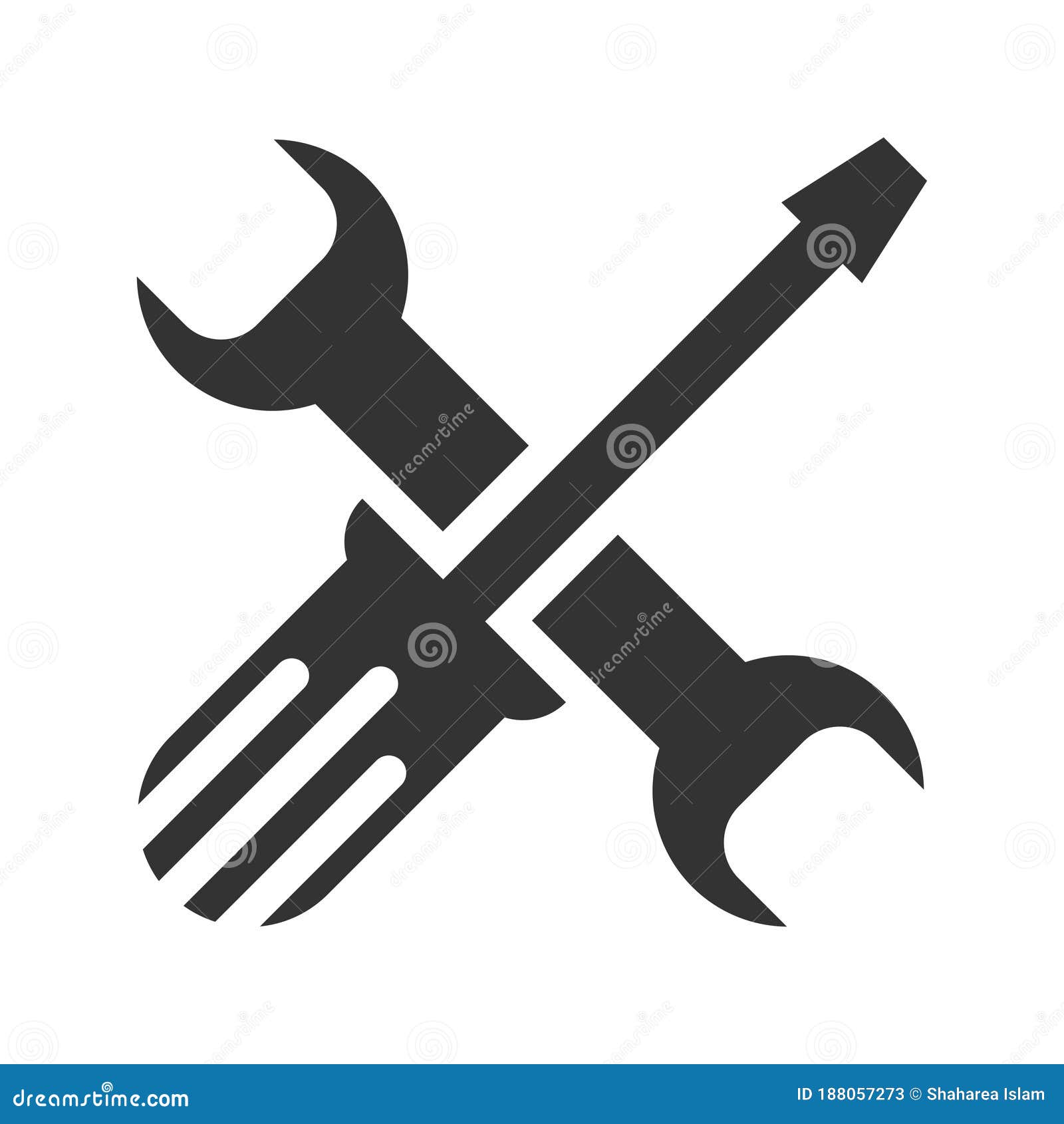 Work Tools Icon stock vector. Illustration of control - 188057273