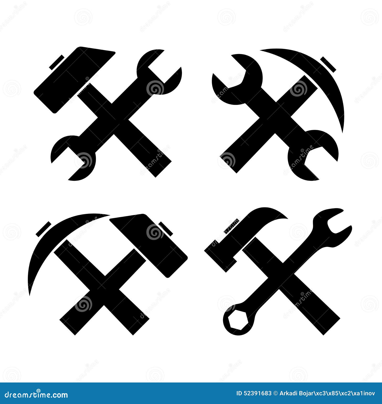 Work tools icon stock vector. Illustration of assistance - 52391683