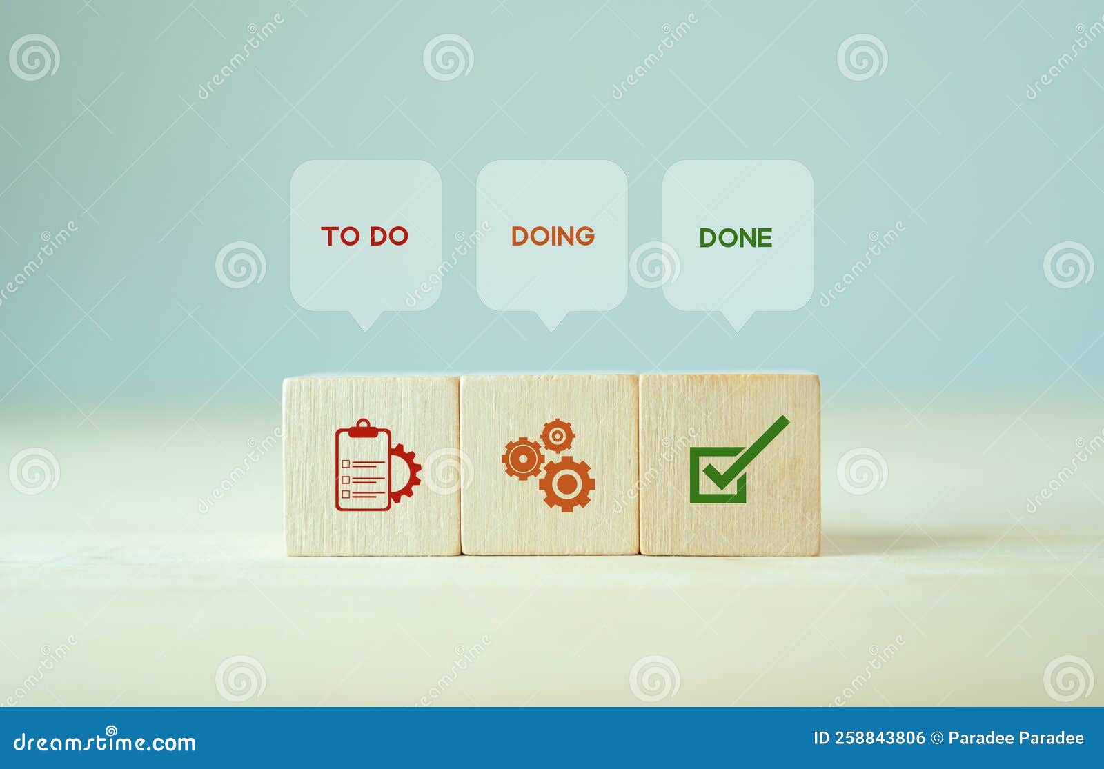 Work Tracking Concept TO DO, DOING, DONE. Kanban Board Tools for ...