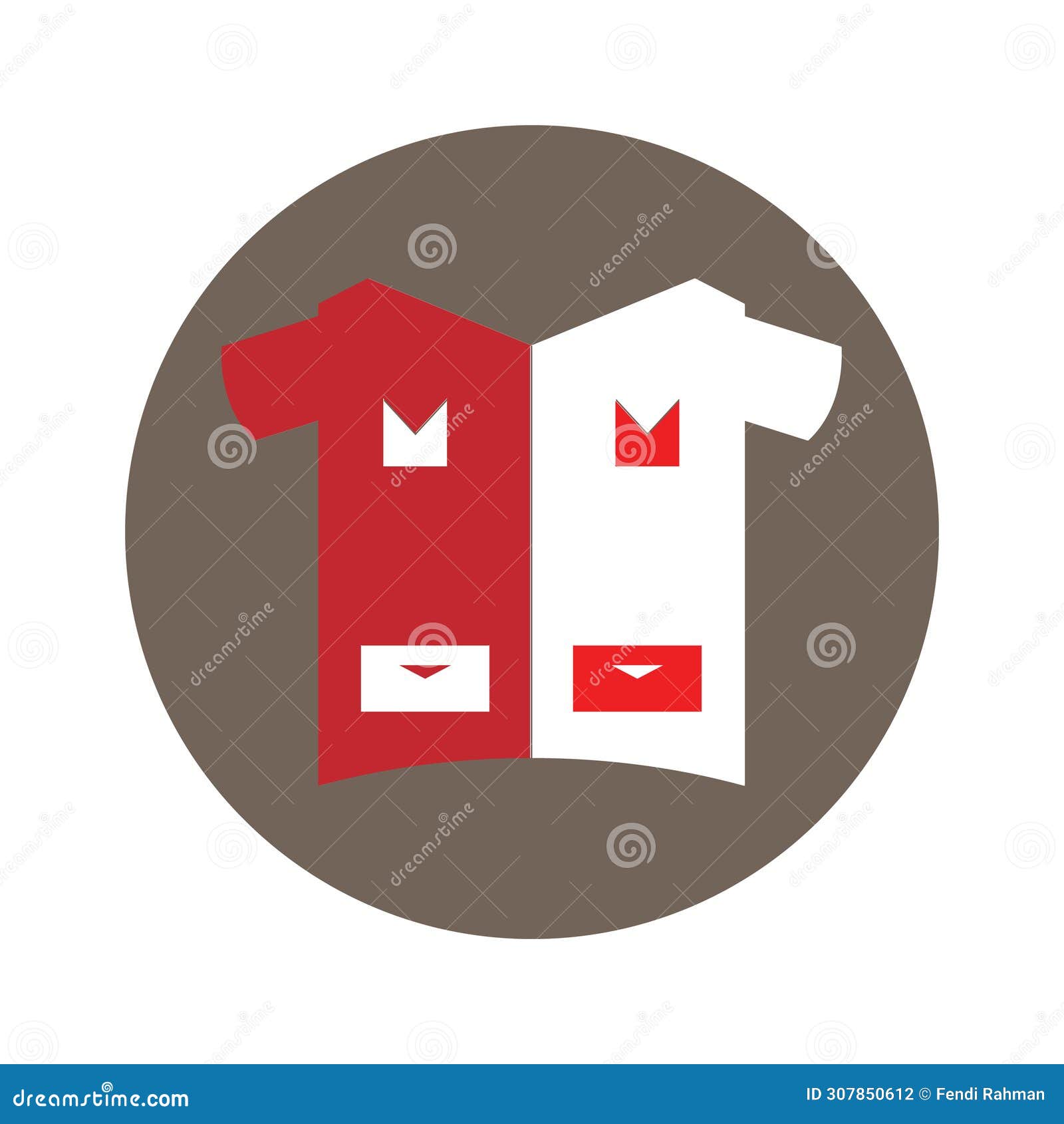Work Uniform Icon Vector Illustration Symbol Design Stock Vector ...