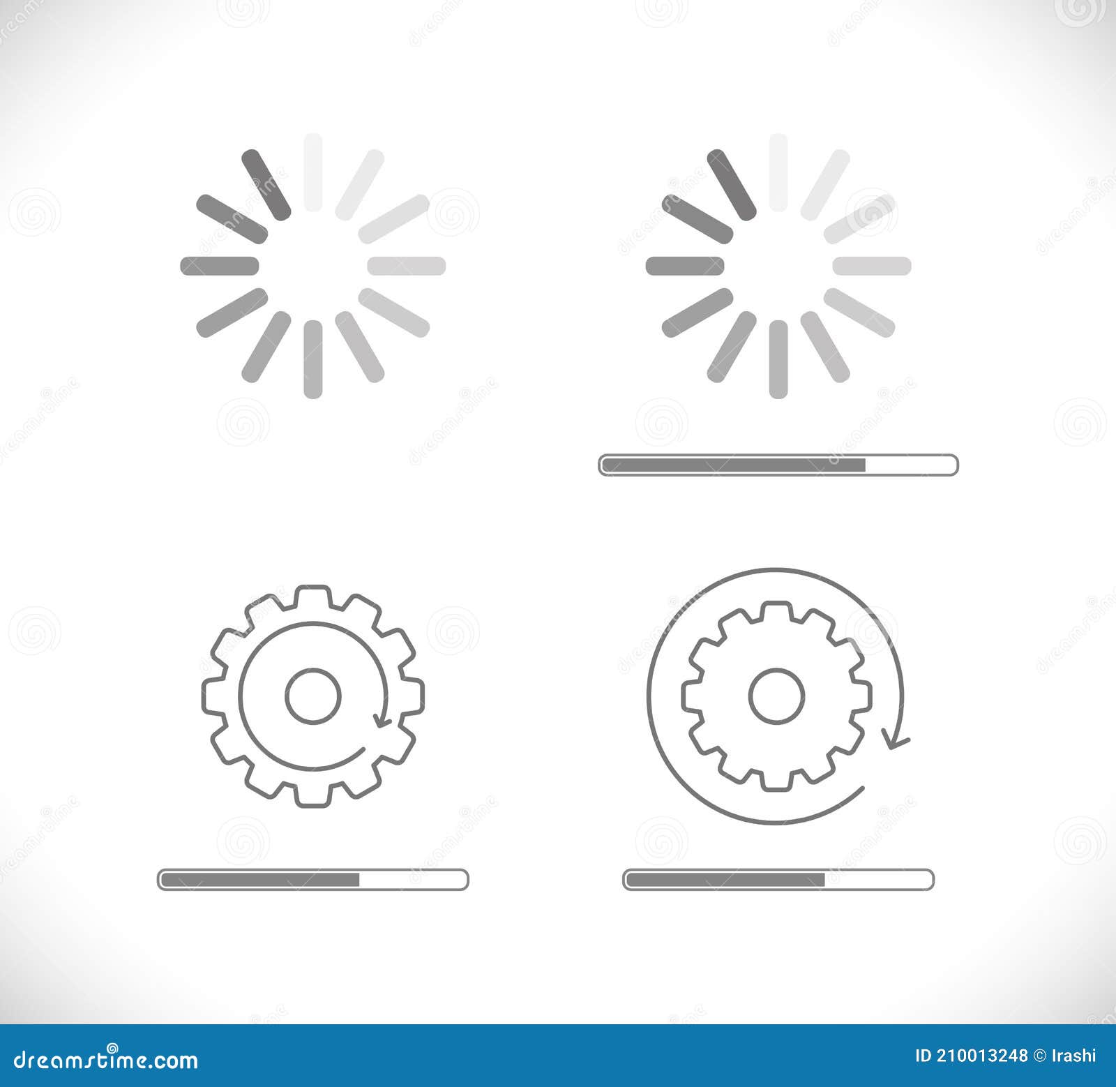 Work stock vector. Illustration of reload, refresh, technology - 210013248