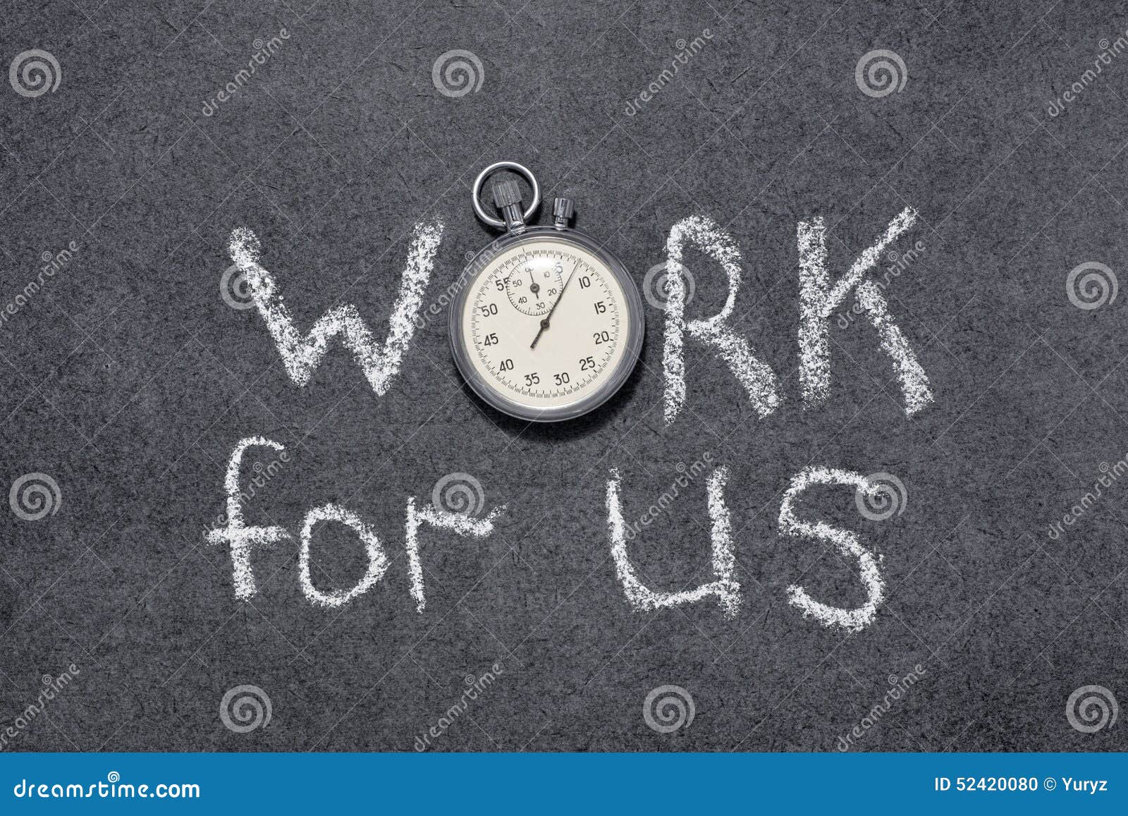 Work for us stock photo. Image of invitation, handwritten - 52420080