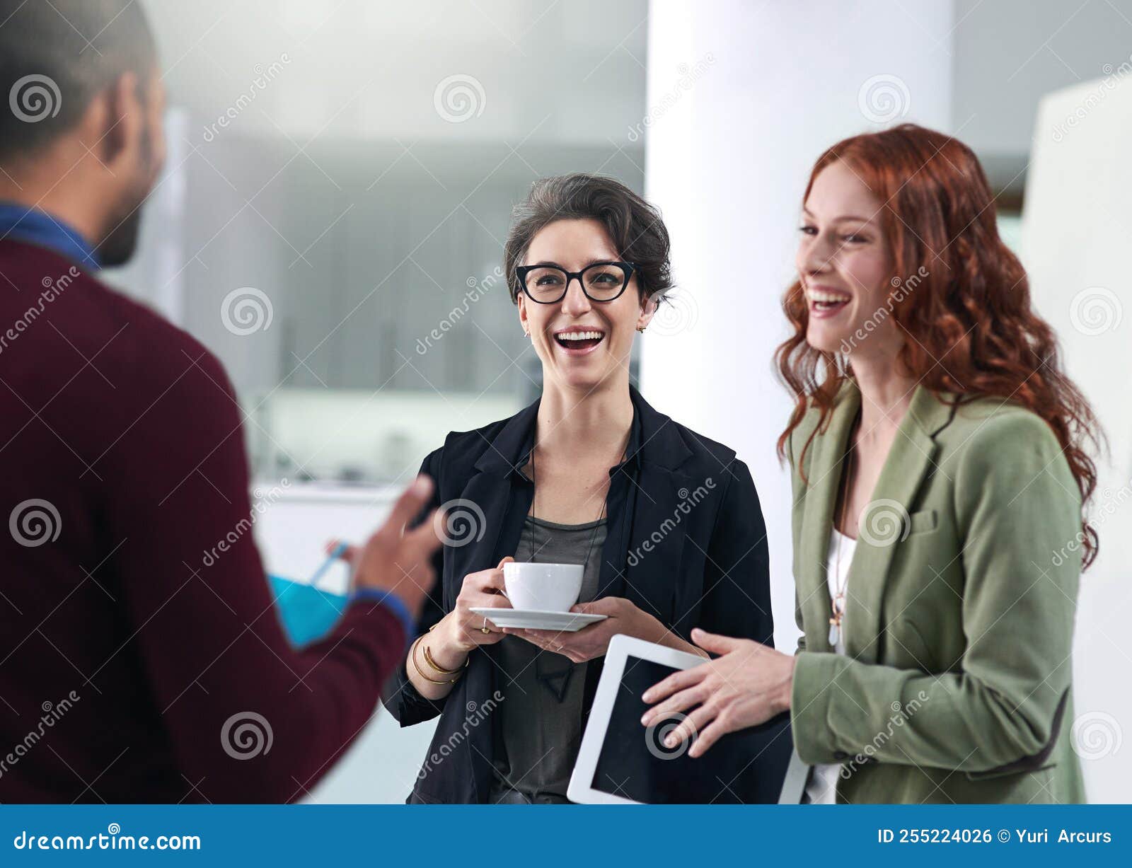 They Work so Well Together. a Group of Businesspeople Having a ...