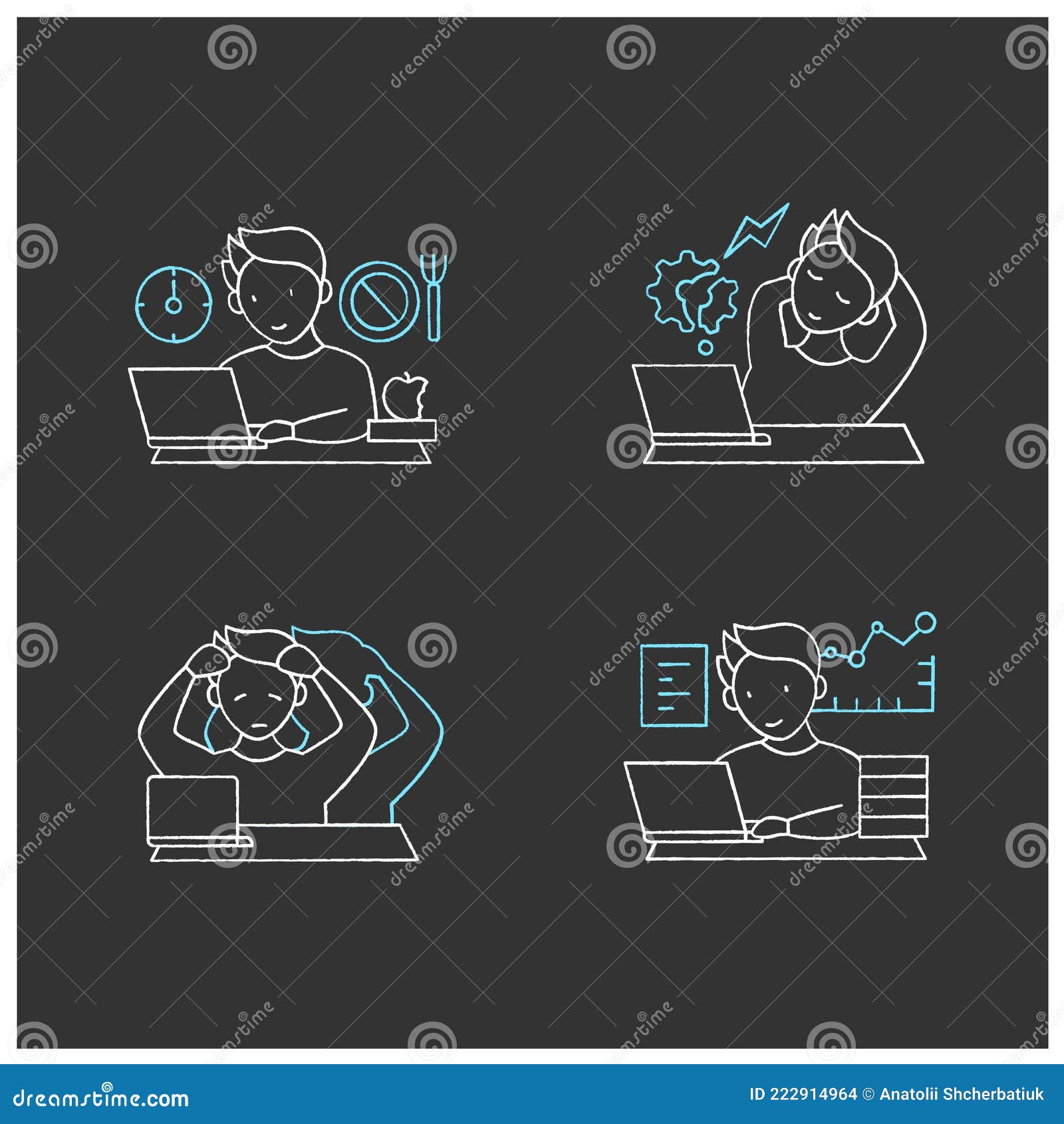 Counterproductive Behaviour Stock Illustrations – 11 Counterproductive ...