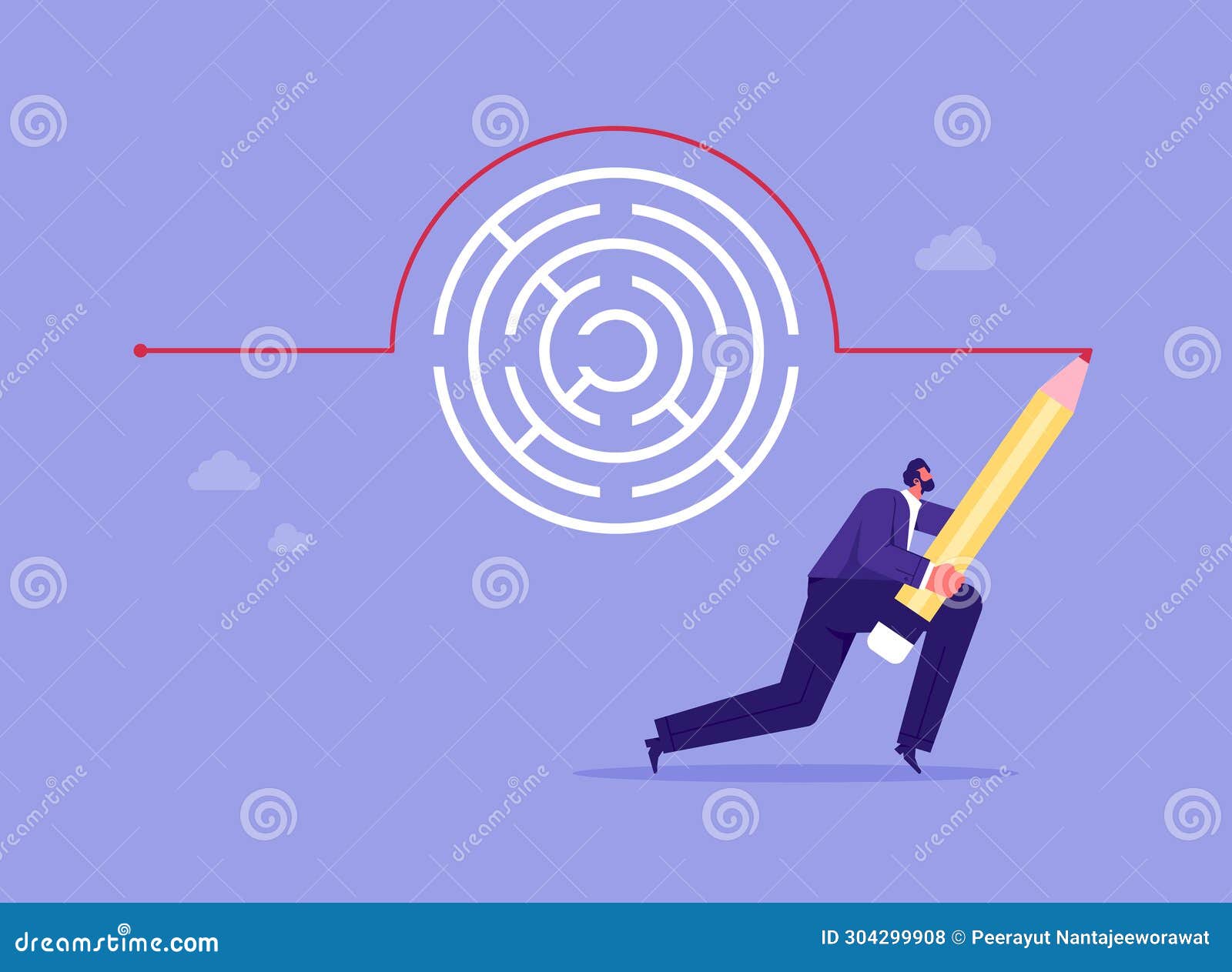 Difficulty Concept. Character Dealing With Obstacles And Challenges ... Difficulty Concept. Character Dealing With Obstacles And Challenges ...