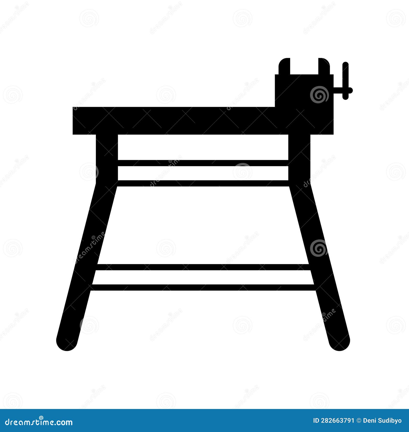 Workbench Icon Vector Design Templates Simple and Modern Stock Vector ...