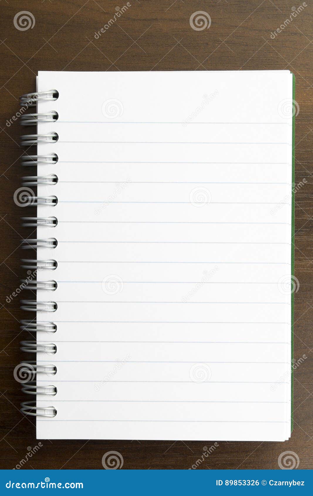 Workbook Background - Notebook on Desk Stock Photo - Image of office ...