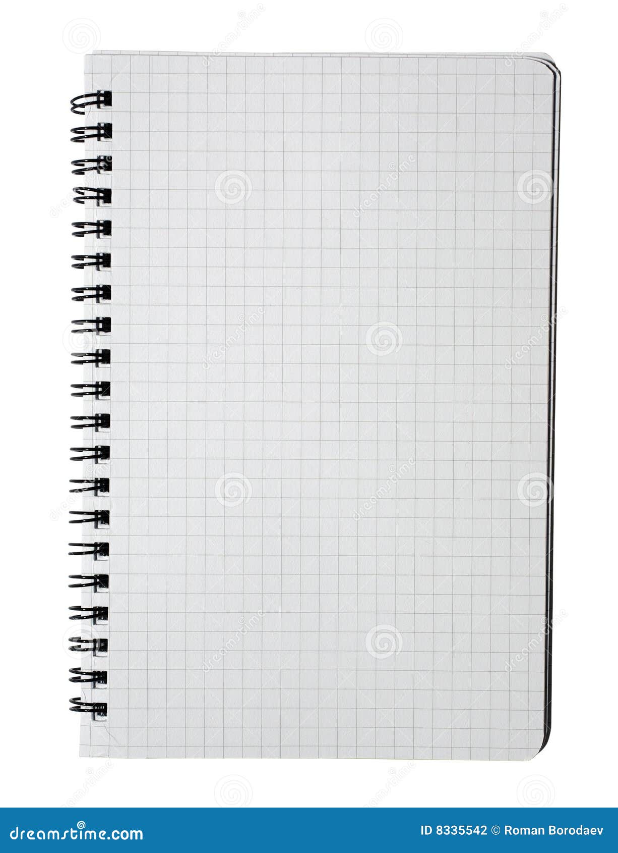 Page Background White Paper Pad Book Blink Spiral Notebook Binder Sheet ...