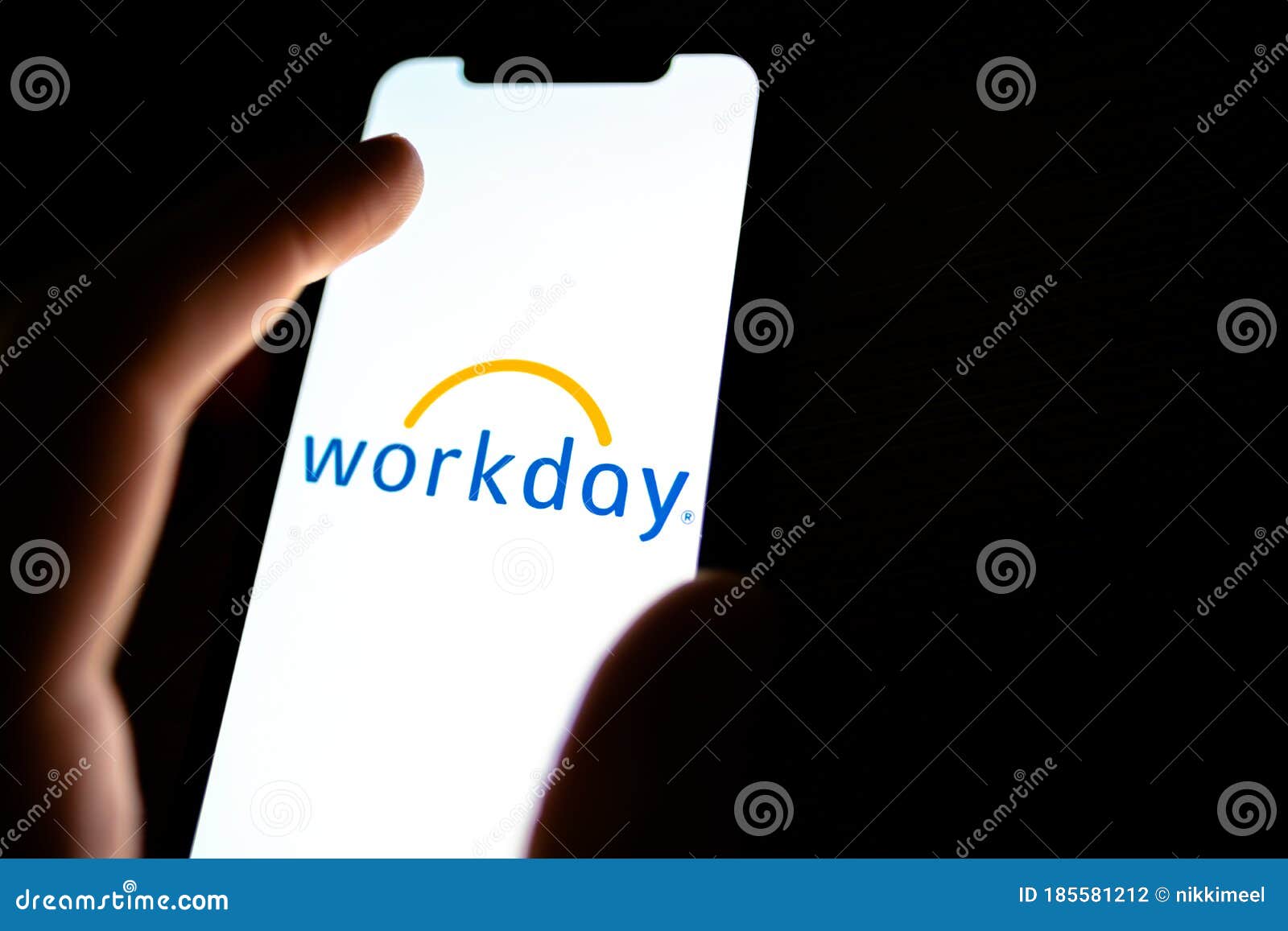 Workday Logo on Smartphone Screen. Editorial Photography - Image of ...