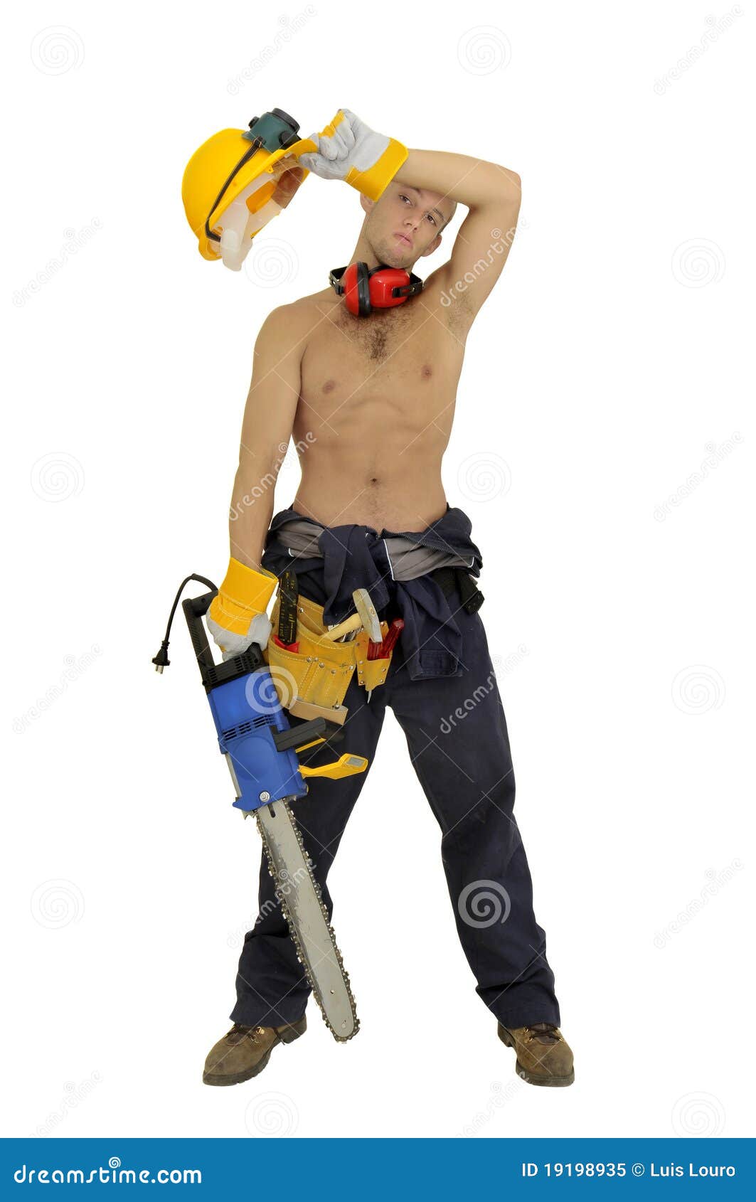 Worker stock image. Image of build, plumber, contractor - 19198935
