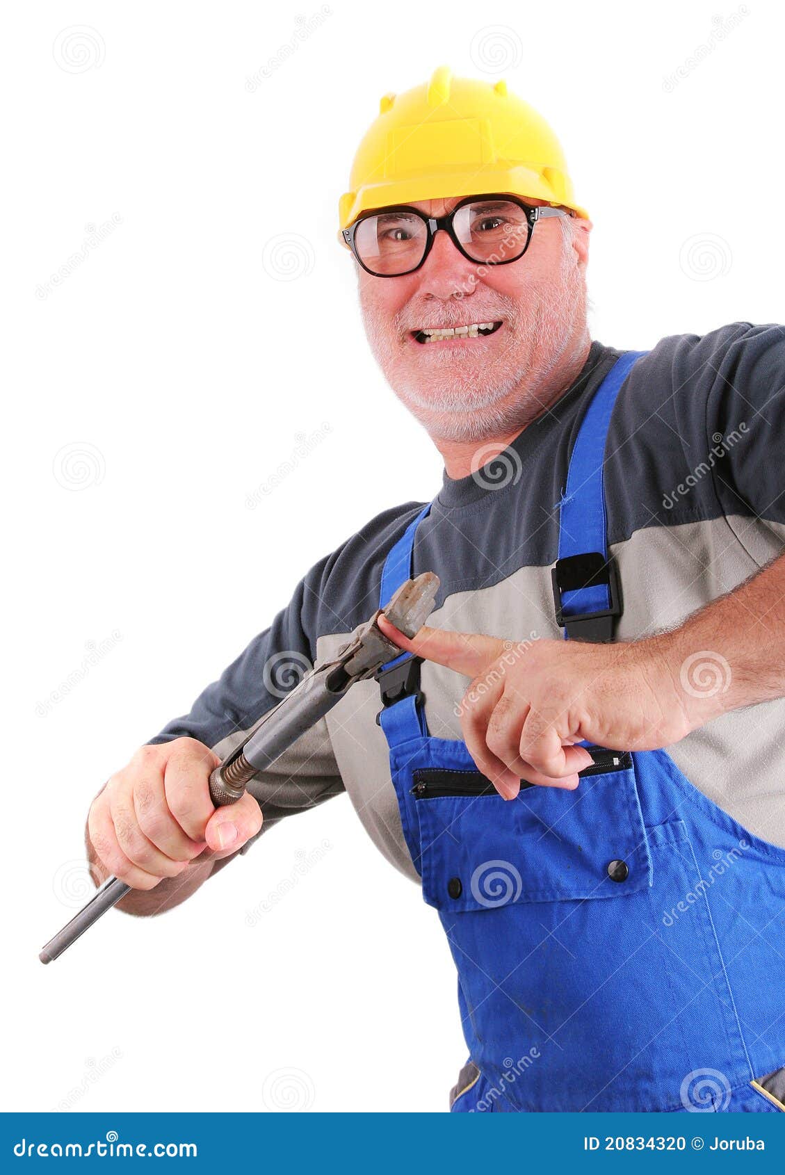 Worker stock photo. Image of guard, build, safety, deliberately - 20834320