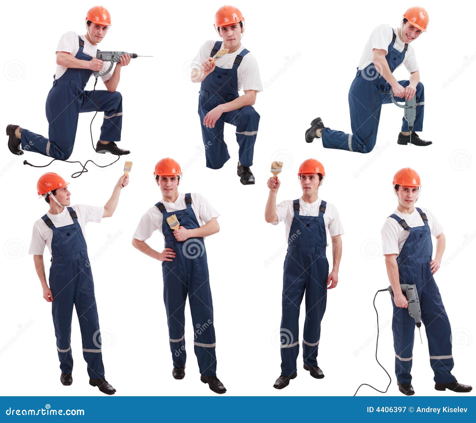 Worker stock image. Image of home, foreman, manual, business - 4406397