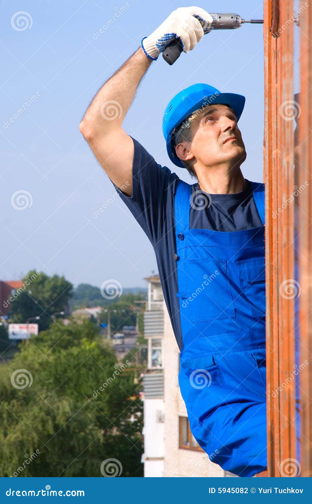 The worker stock photo. Image of workman, clothes, glove - 5945082