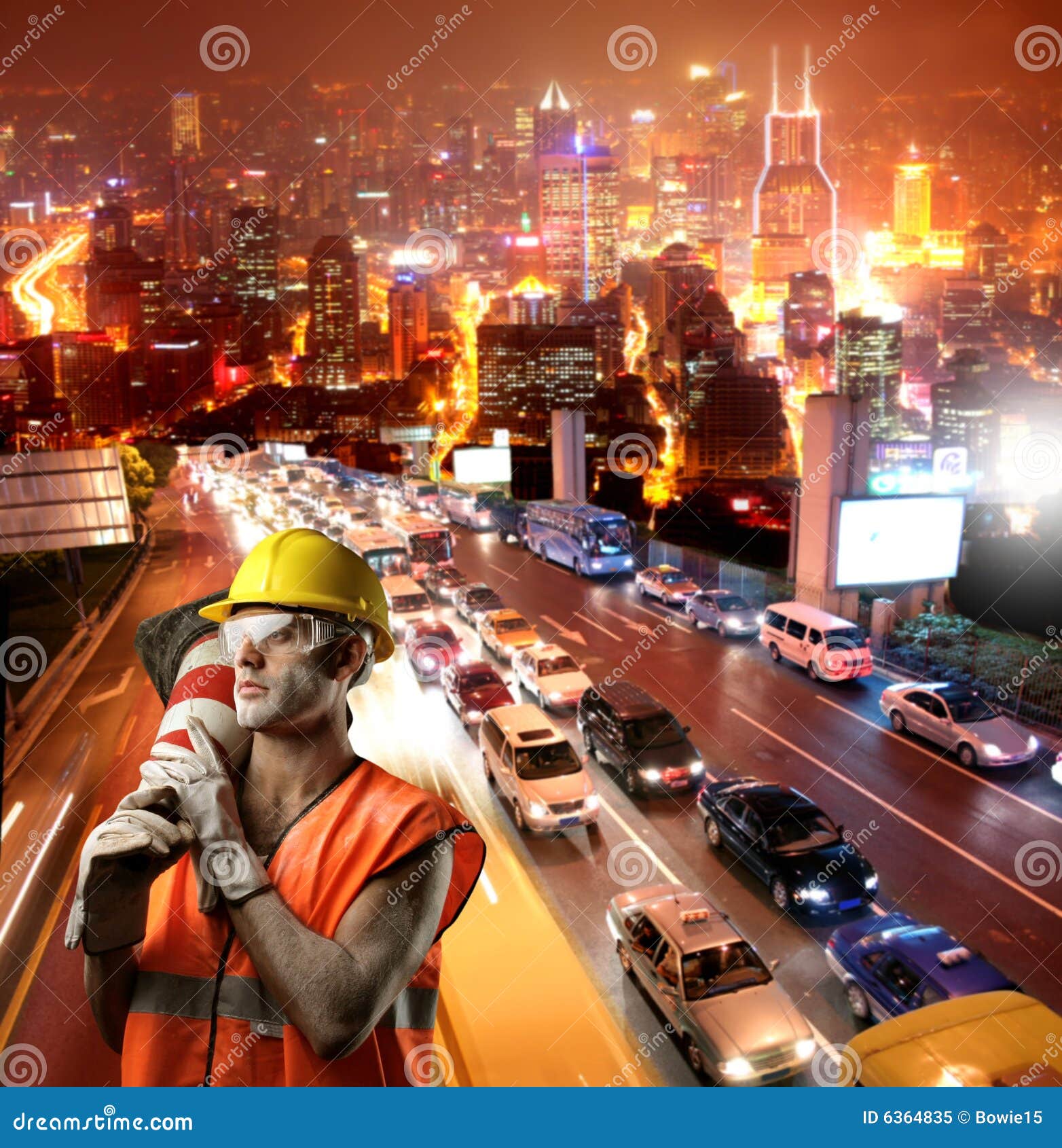 Worker stock image. Image of glasses, city, occupation - 6364835