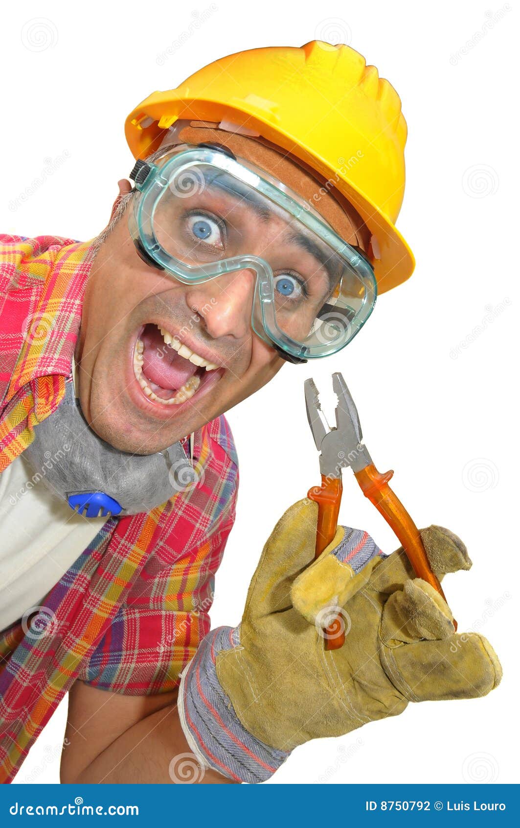Worker stock photo. Image of labor, foreman, handyman - 8750792