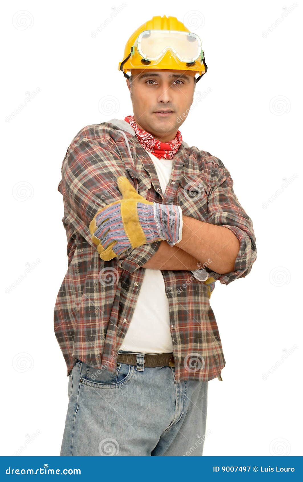 Worker stock image. Image of industrial, contractor, design - 9007497