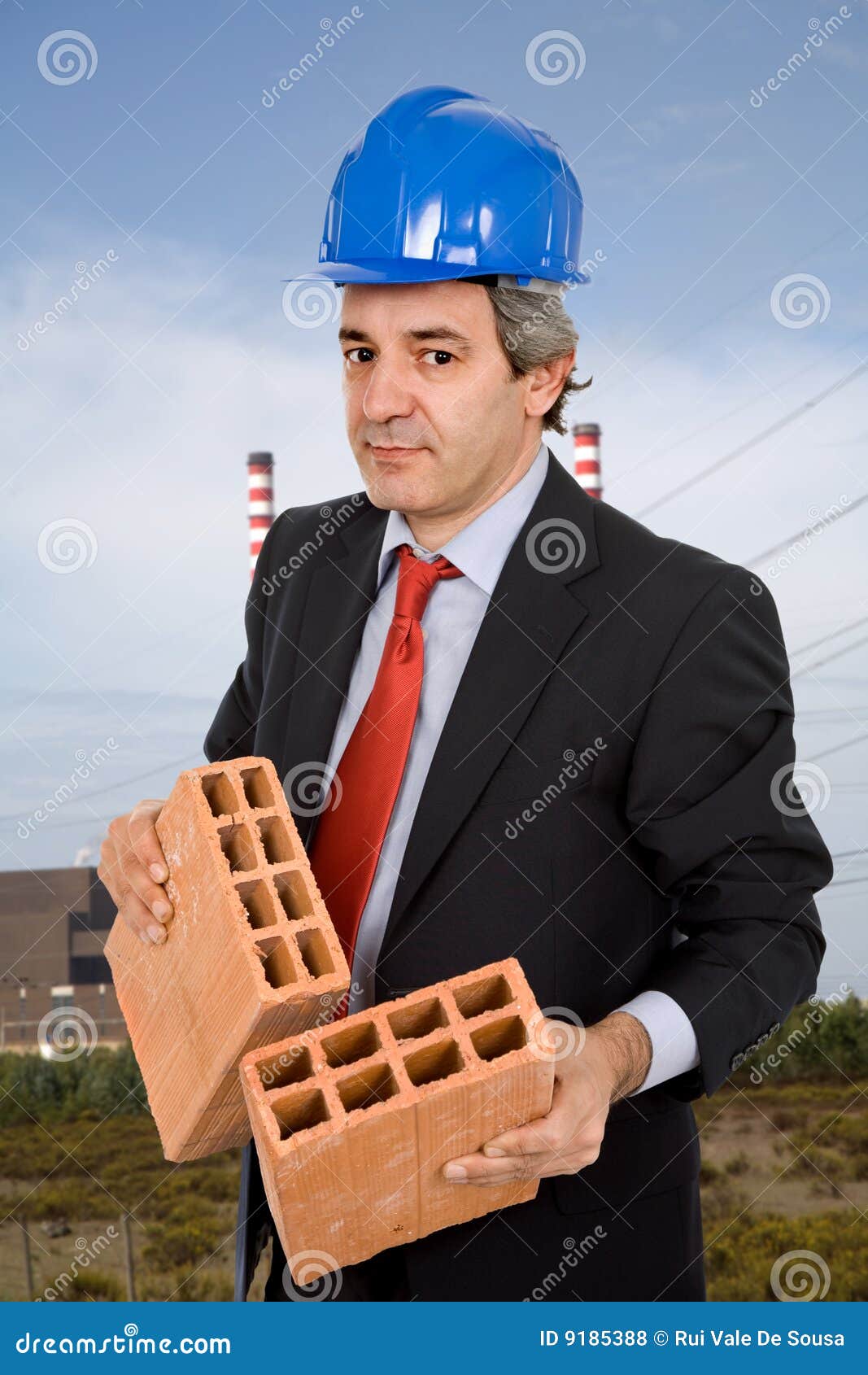 Worker stock photo. Image of perspective, orange, concerned - 9185388