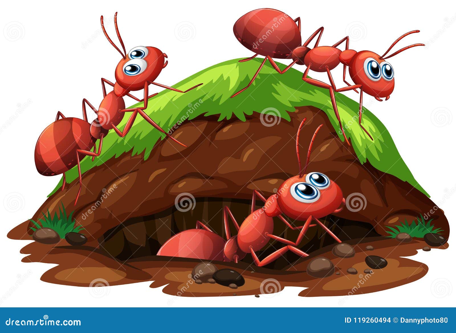 Working Ants Clipart