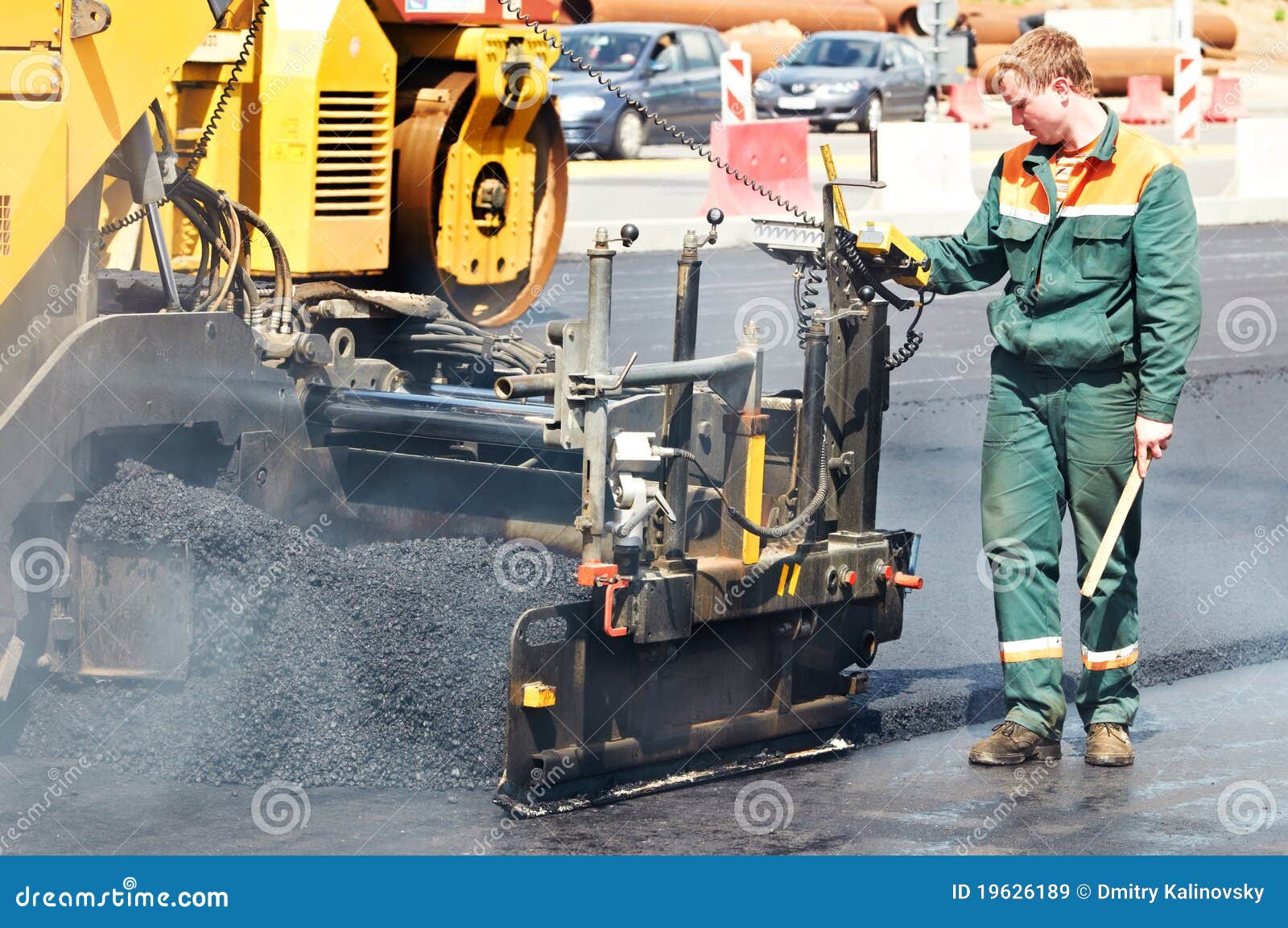 Worker at asphalting works stock image. Image of pressure - 19626189 Worker at asphalting works stock image. Image of pressure - 19626189