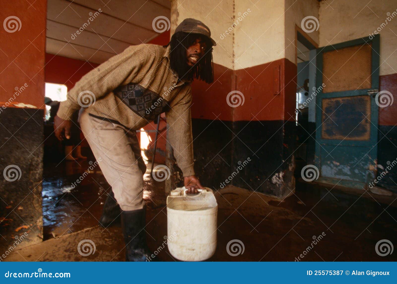 Worker in a Barn in South Africa. Editorial Photography - Image of ...