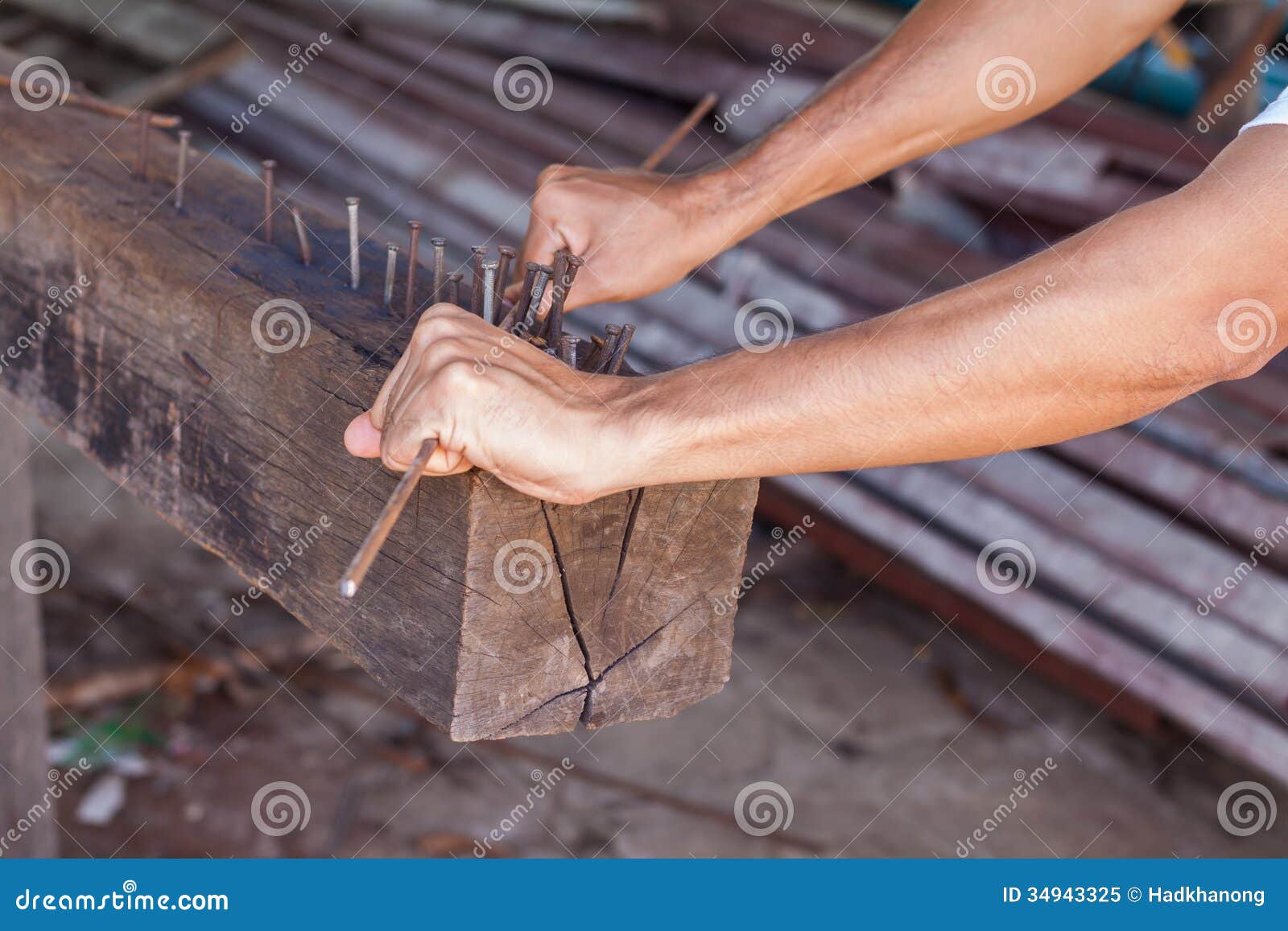 Worker binding steel rod stock image. Image of structure - 34943325