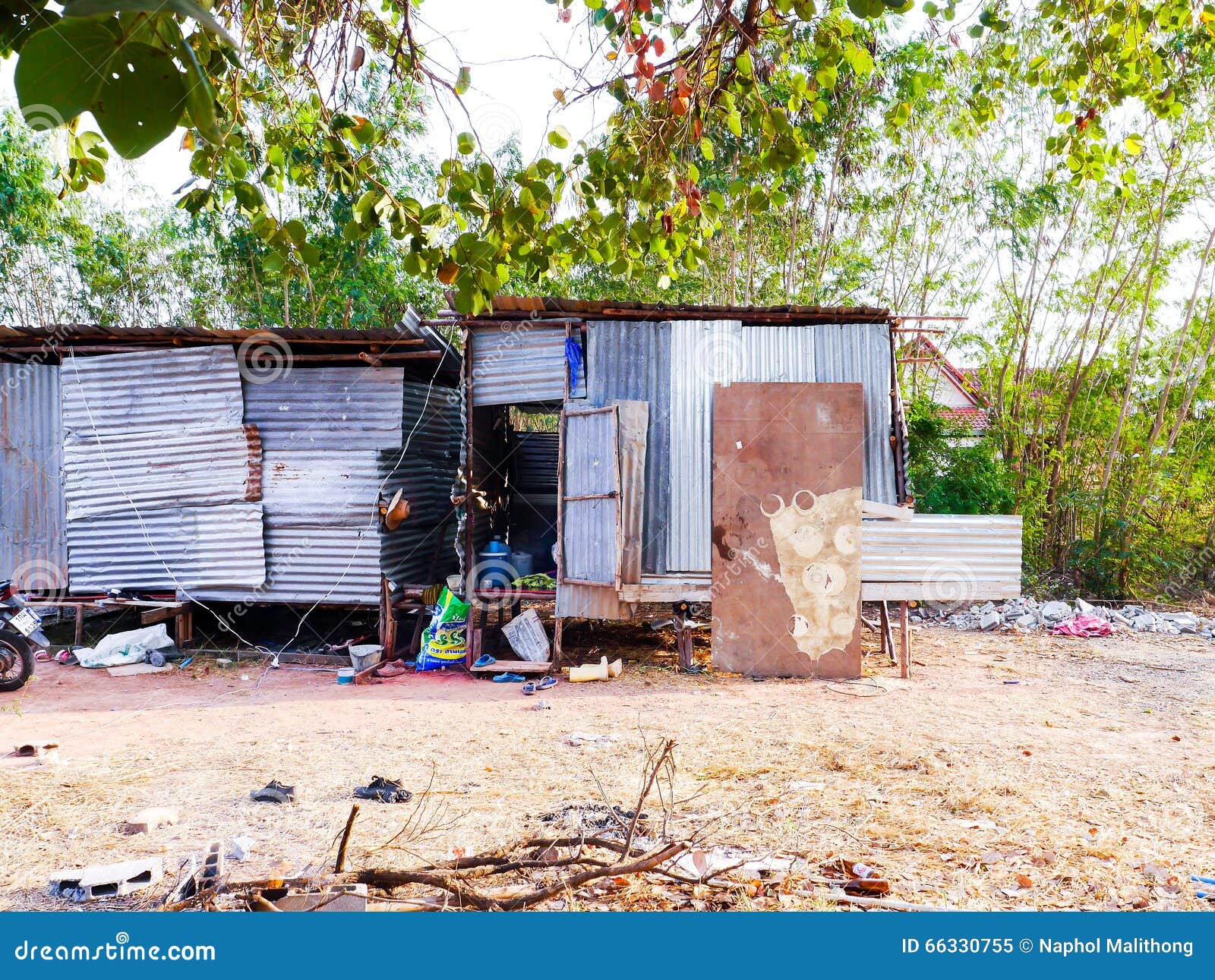 Worker Camp Royalty-Free Stock Photography | CartoonDealer.com #66330755