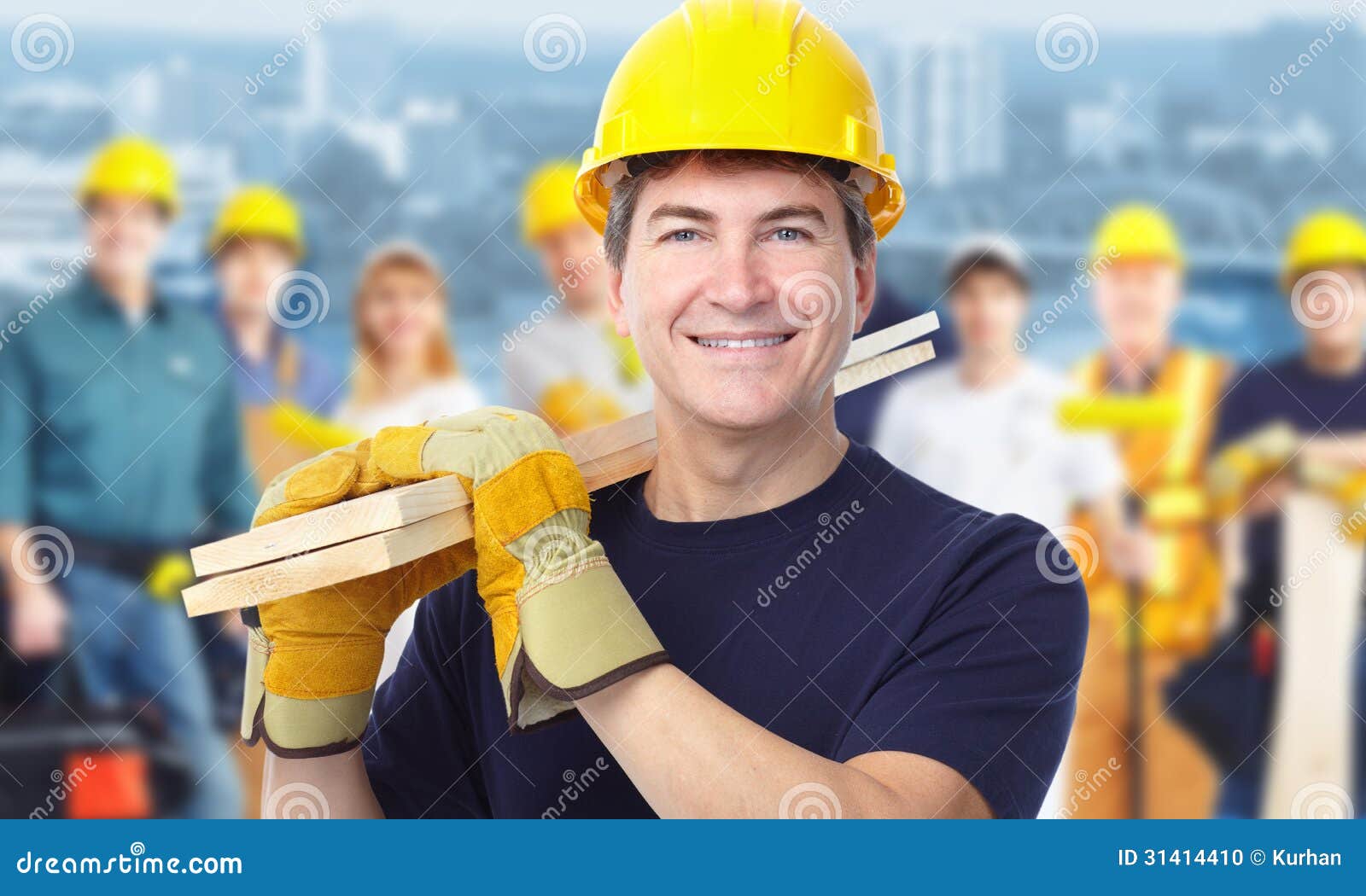 Worker carpenter. stock photo. Image of education, construction - 31414410