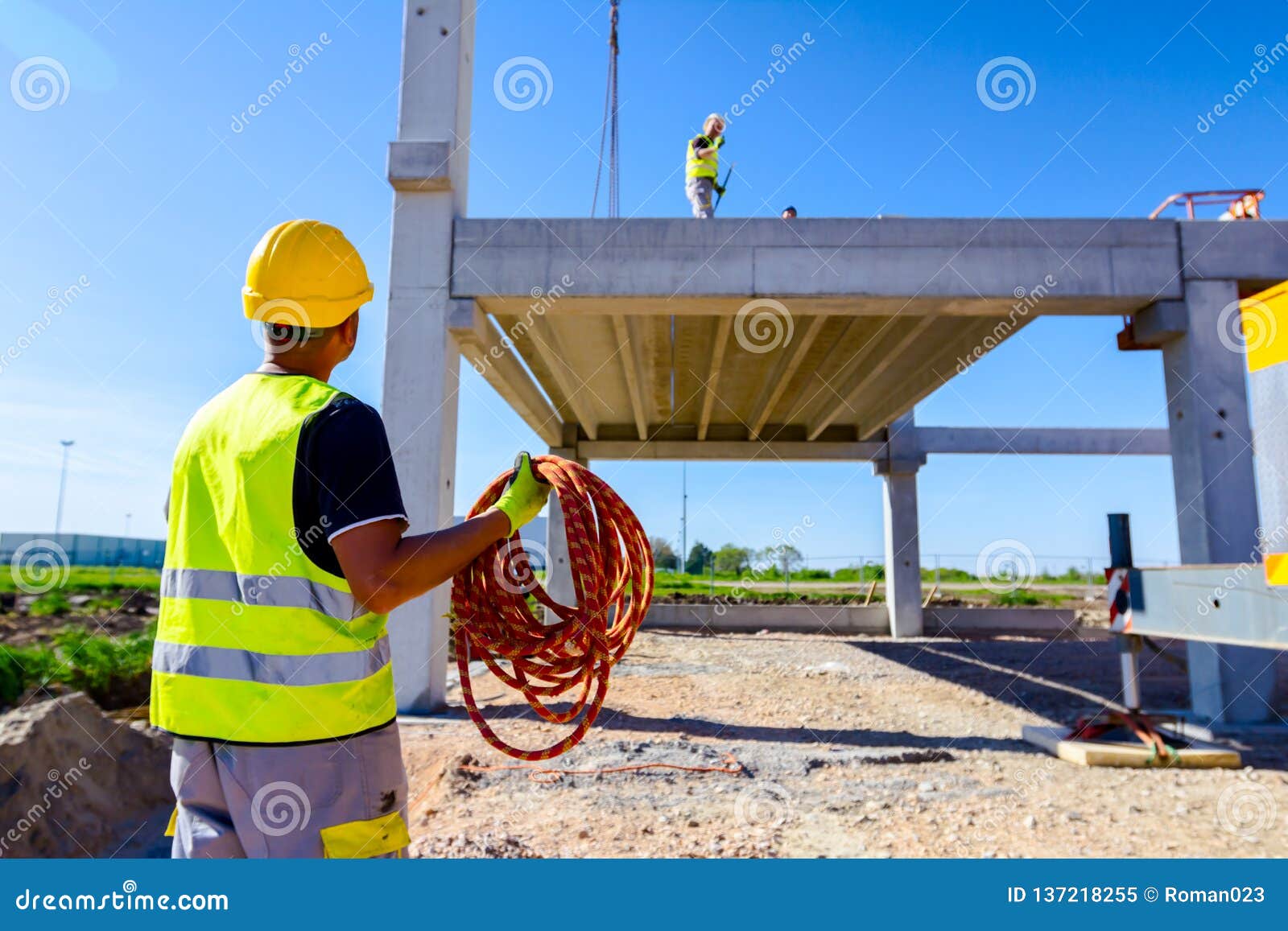Thick Rope Wrapped Around in Twisted Circle Editorial Image - Image of ...